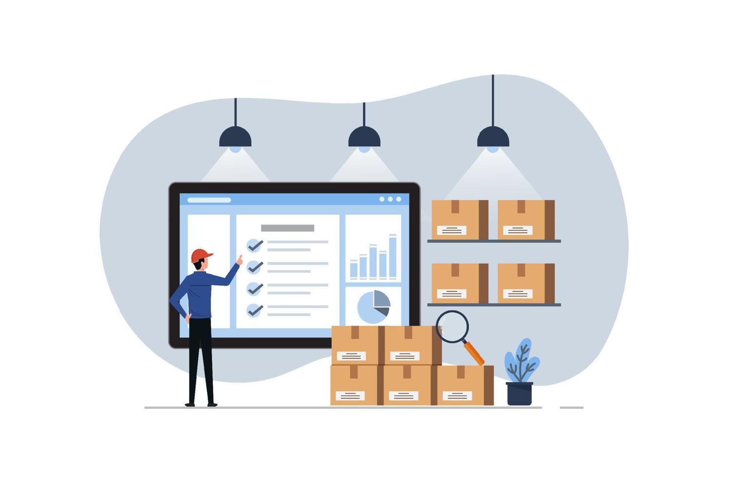 Inventory control by online system, inventory management with goods ... Inventory control by online system, inventory management with goods ...