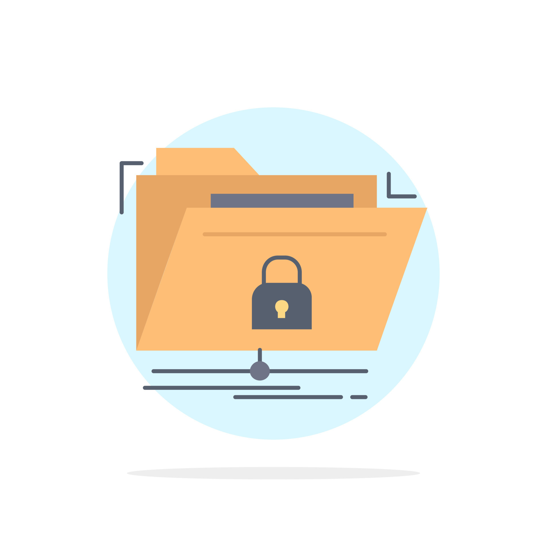 encryption files folder network secure Flat Color Icon Vector 15183675 ... encryption files folder network secure Flat Color Icon Vector 15183675 ...