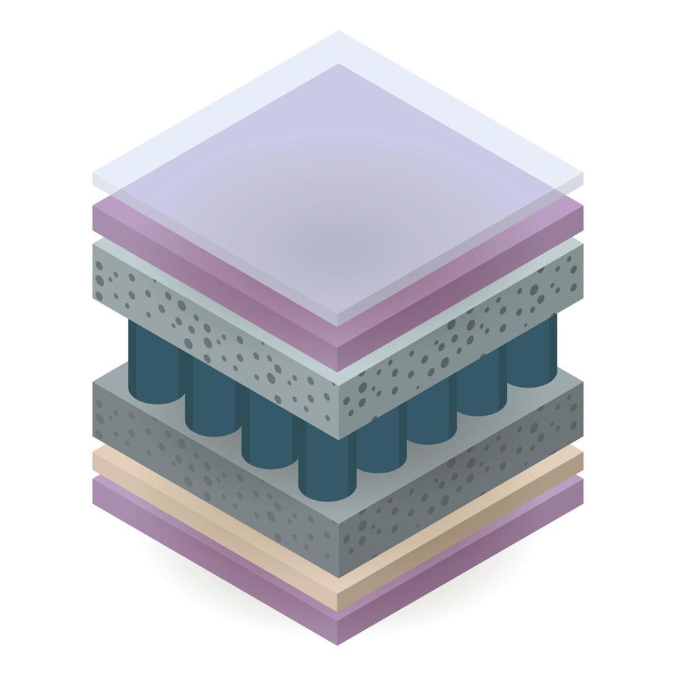 Mattress layer icon, isometric style 15199100 Vector Art at Vecteezy Mattress layer icon, isometric style 15199100 Vector Art at Vecteezy