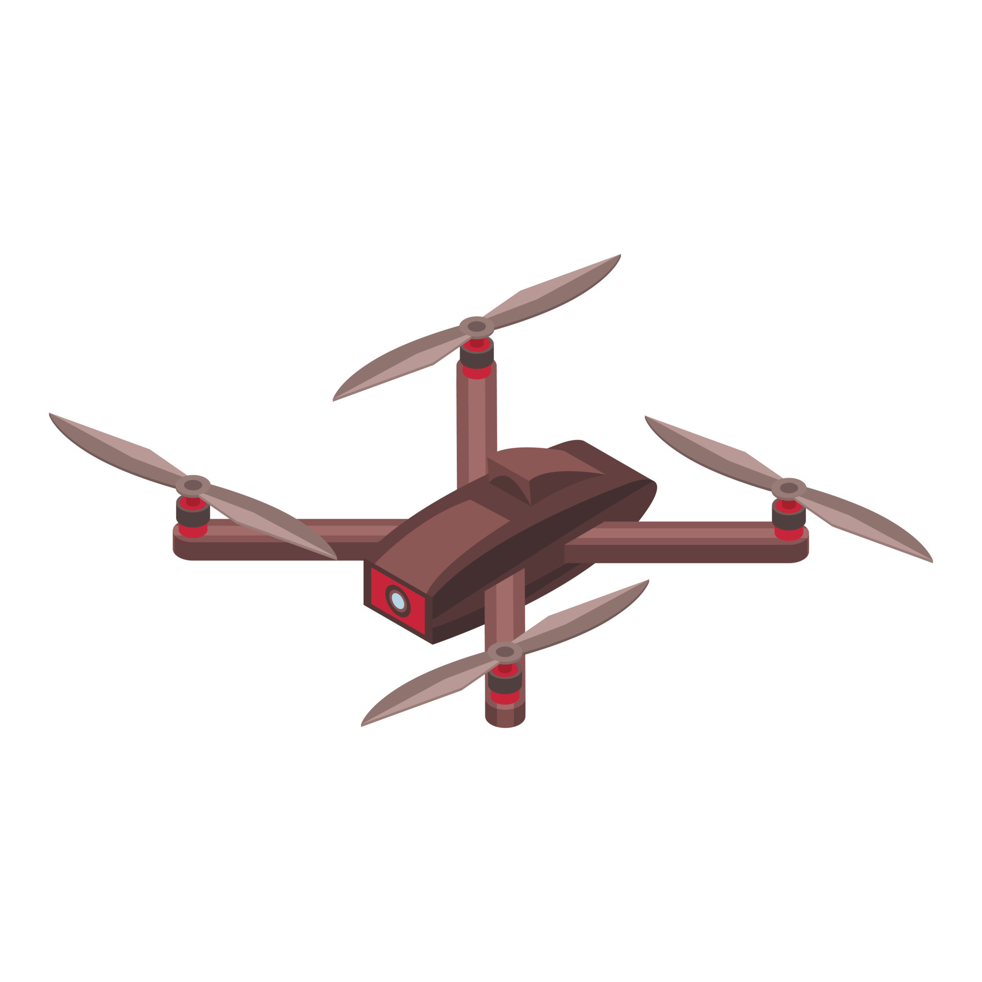 Spy Drone Icon Isometric Style 15200738 Vector Art At Vecteezy