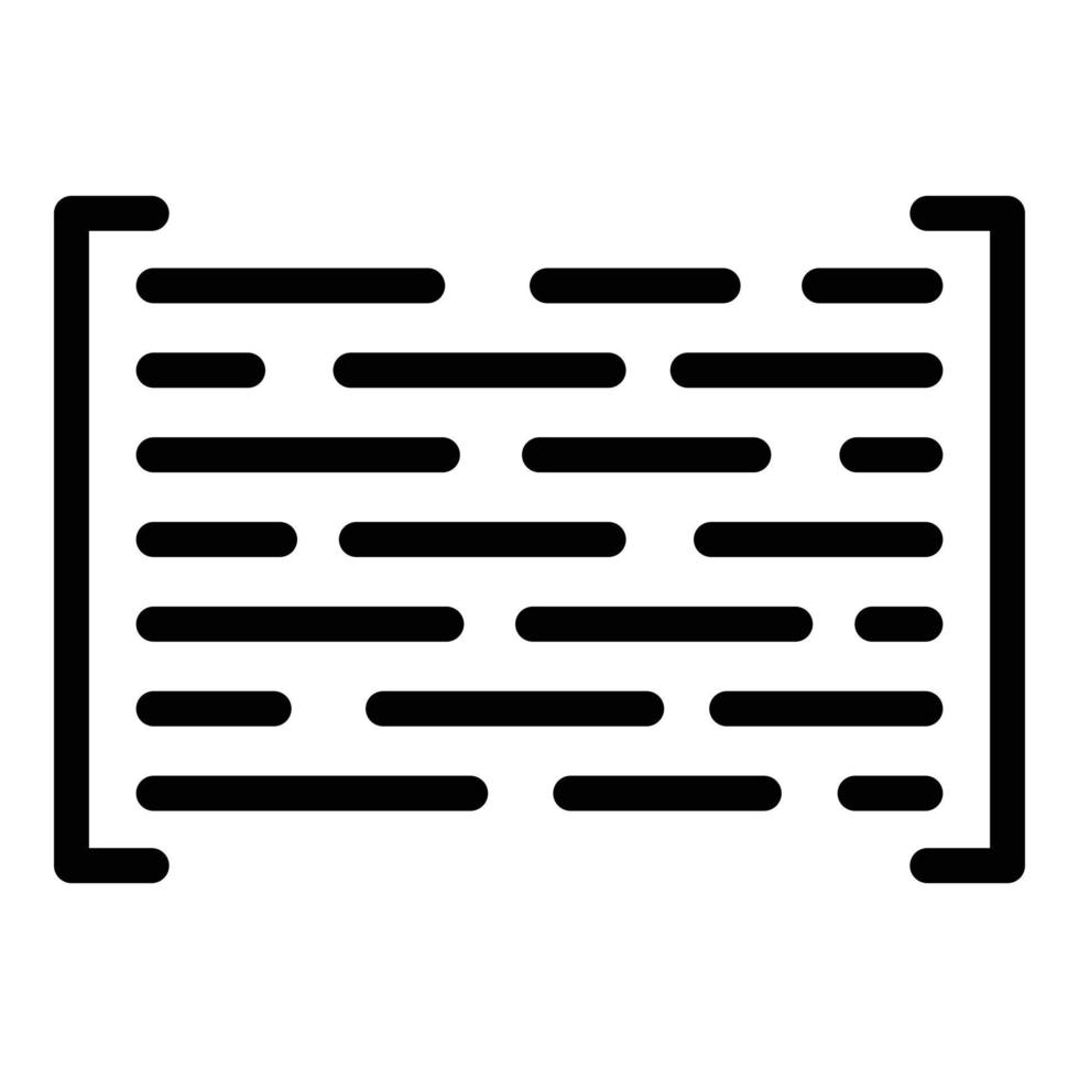 Cms design icon outline vector. Web development 15204564 Vector Art at ...