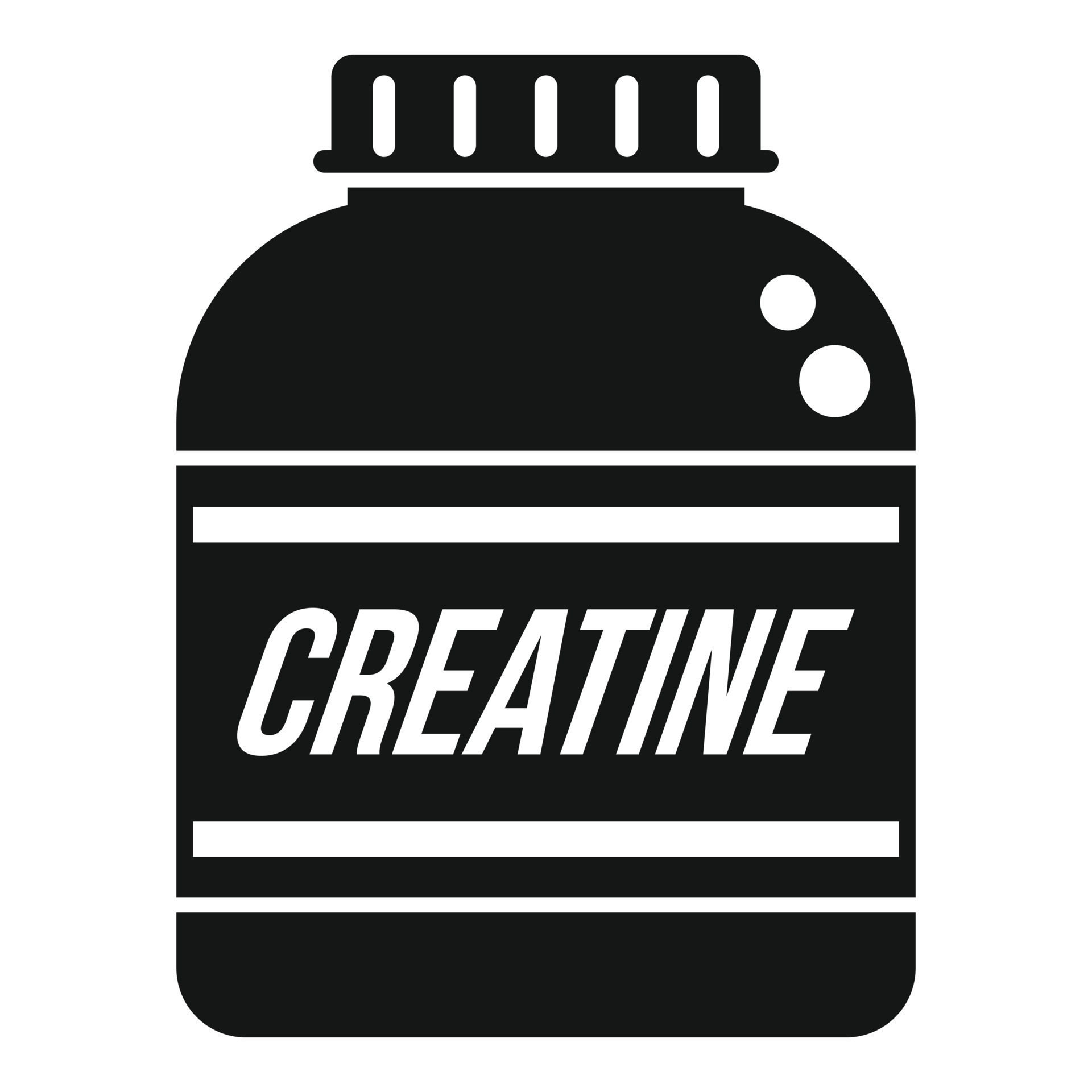 Protein Mass Icon Simple Vector Sport Container 15204727 Vector Art At Vecteezy
