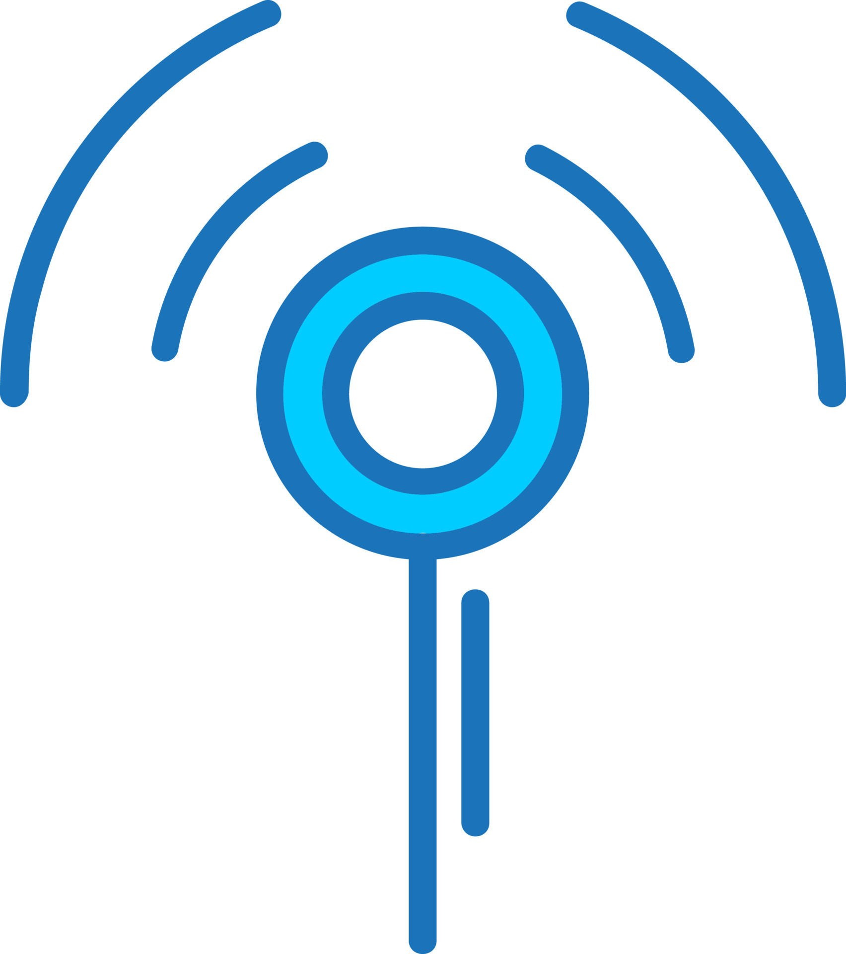 Signaling Vector Icon 15204994 Vector Art at Vecteezy