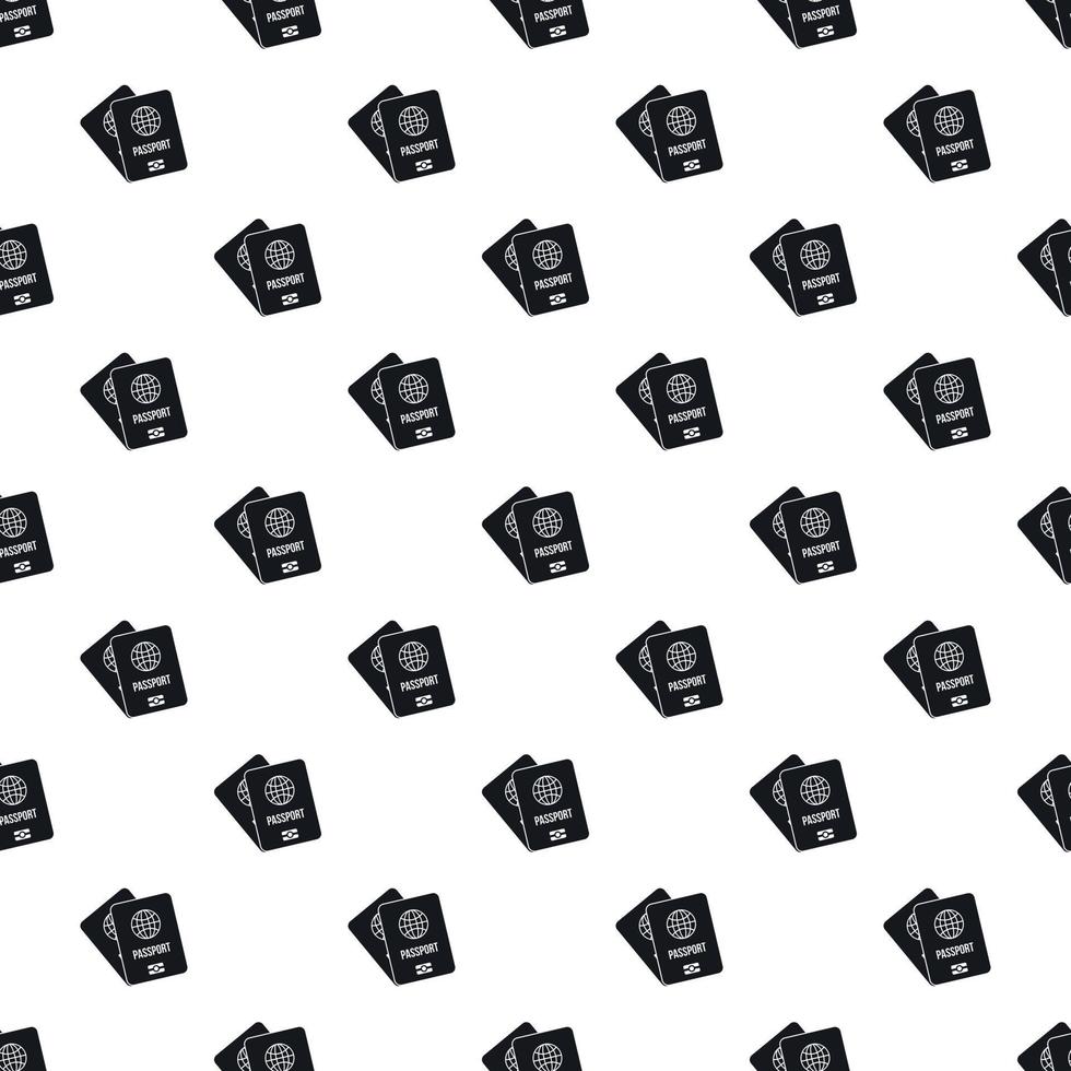 Passport Pattern Simple Style 15206952 Vector Art At Vecteezy