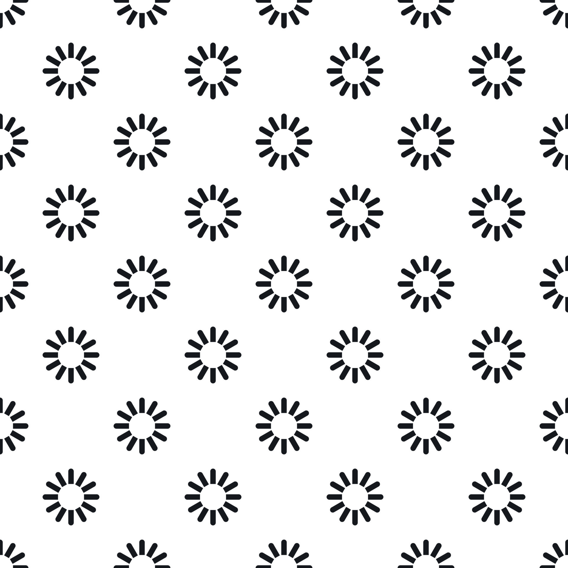 Loading spinner pattern, simple style 15207042 Vector Art at Vecteezy