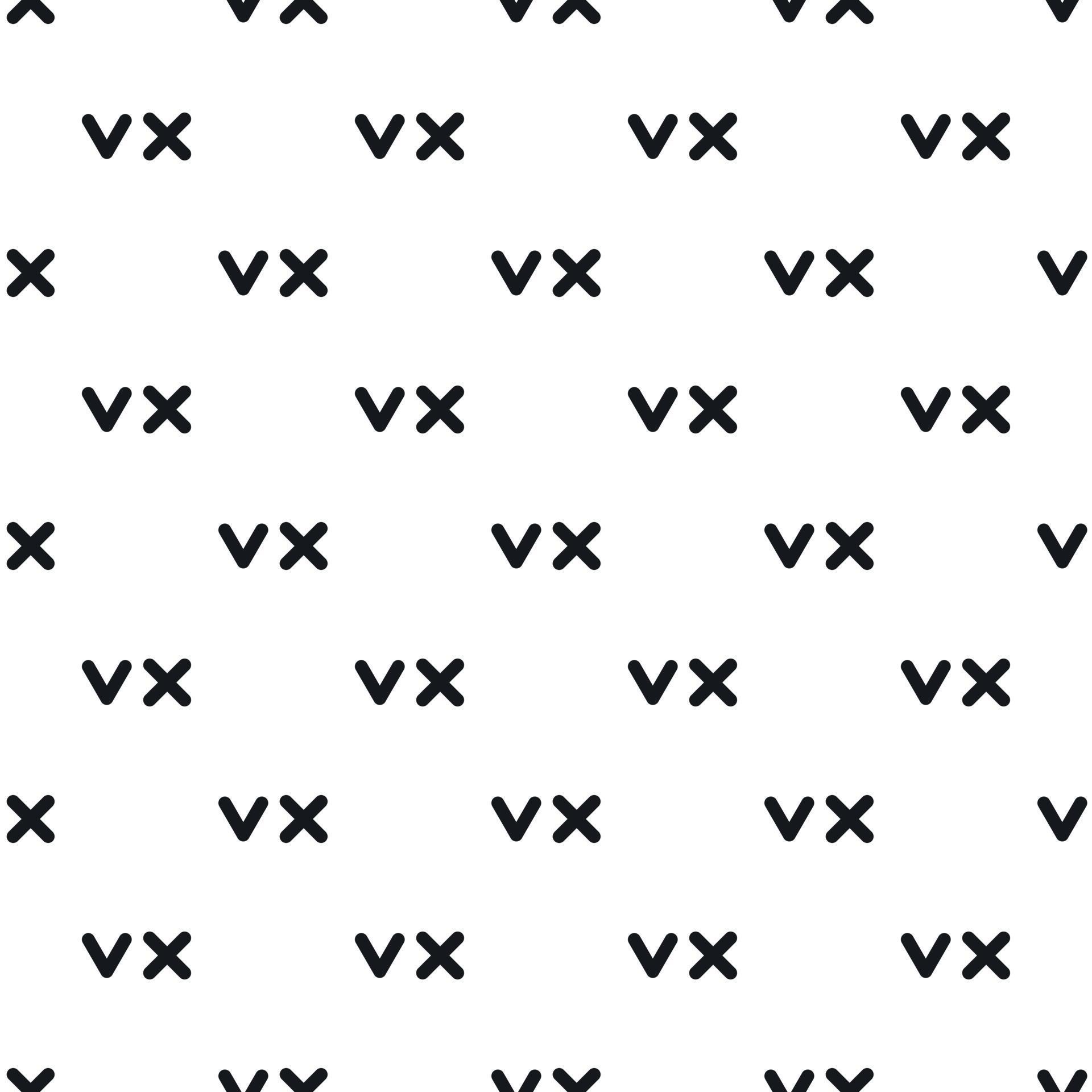 Cross And Tick Check Marks Pattern Simple Style 15207060 Vector Art At