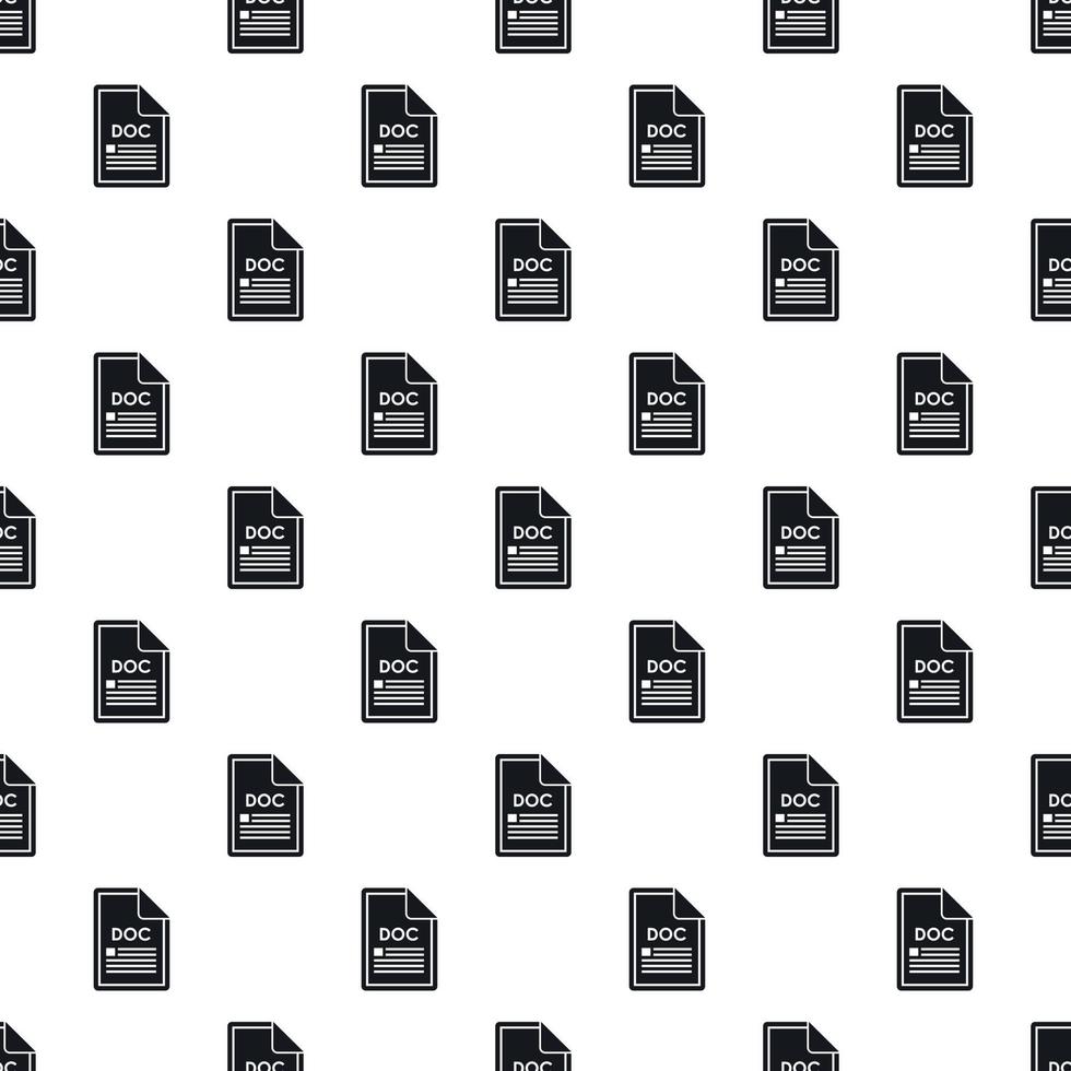 DOC file pattern, simple style 15207087 Vector Art at Vecteezy DOC file pattern, simple style 15207087 Vector Art at Vecteezy