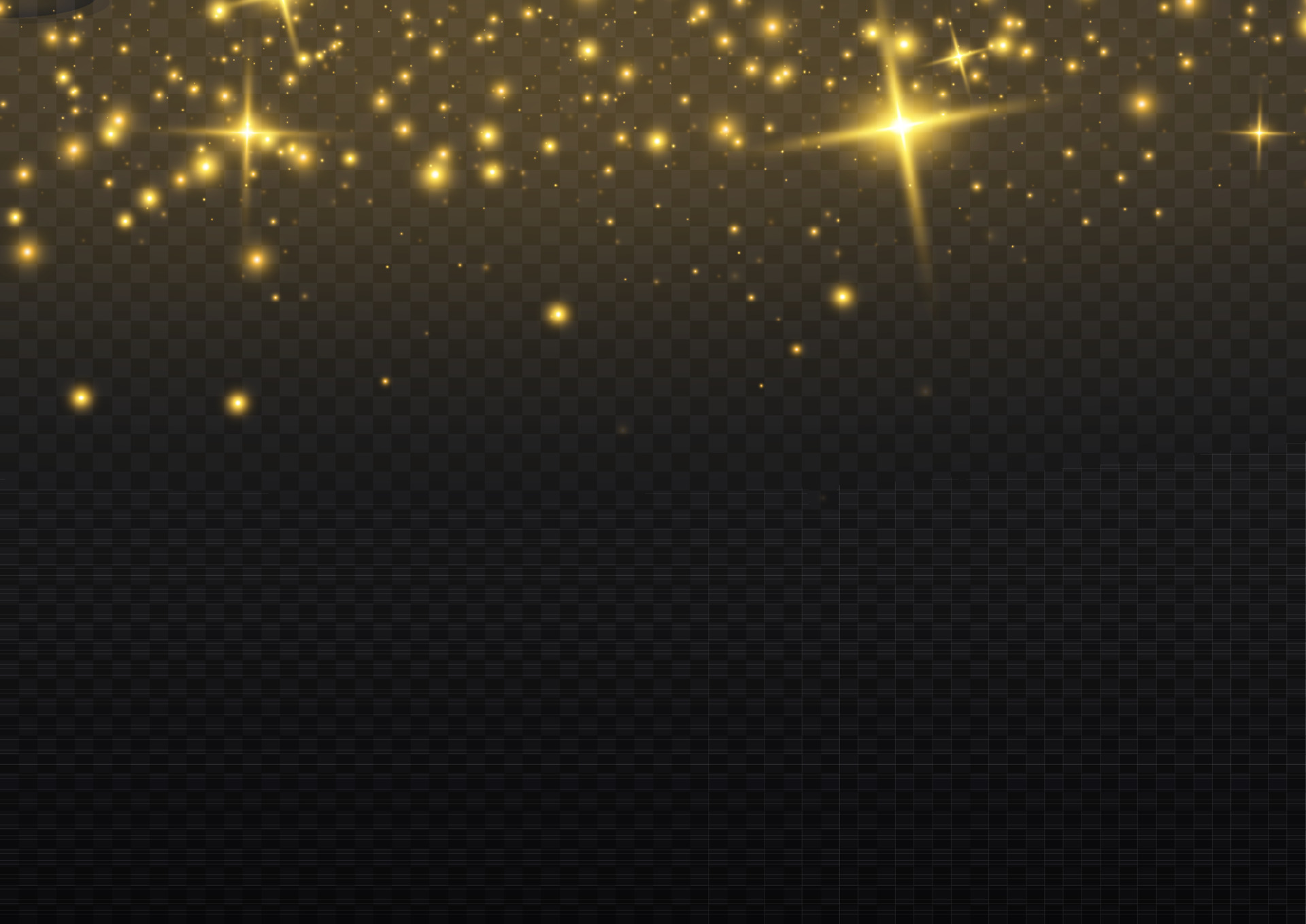 Gold Pixie Dust Background