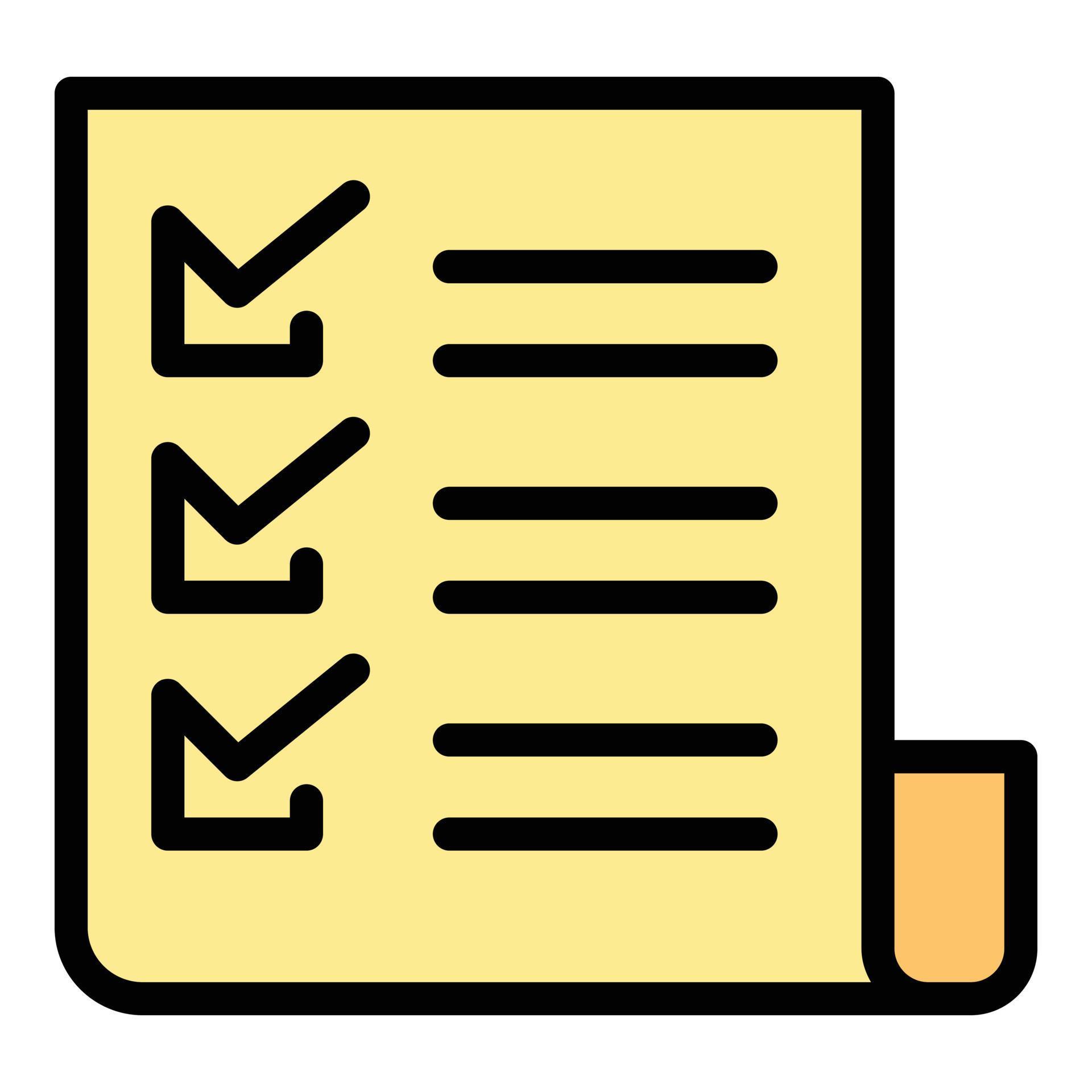 Reportage to do list icon color outline vector 15208990 Vector Art at ...