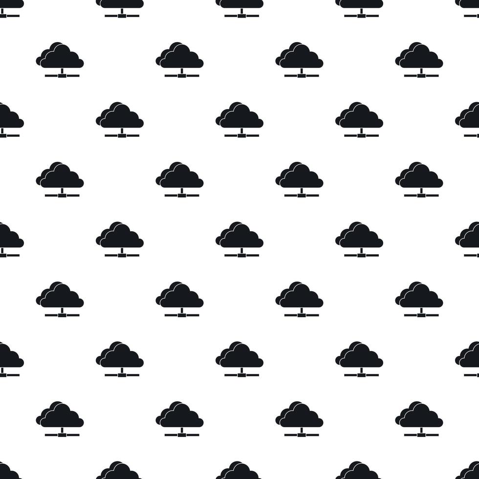 Cloud Computing Connection Pattern Simple Style 15209091 Vector Art At Vecteezy