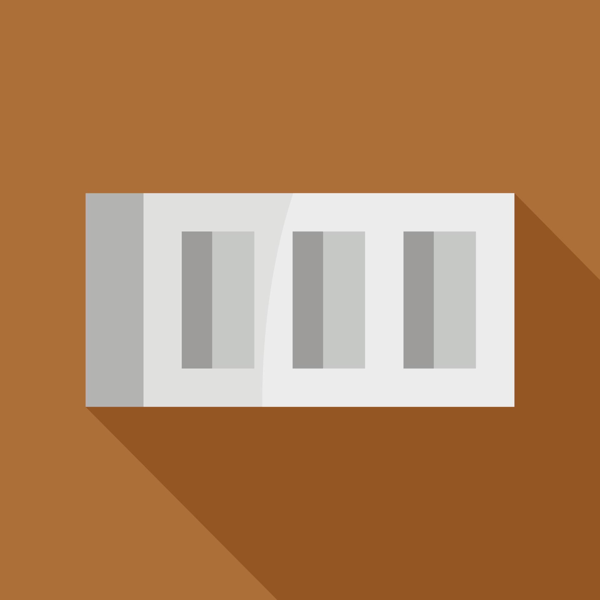 Building block icon, flat style 15210356 Vector Art at Vecteezy