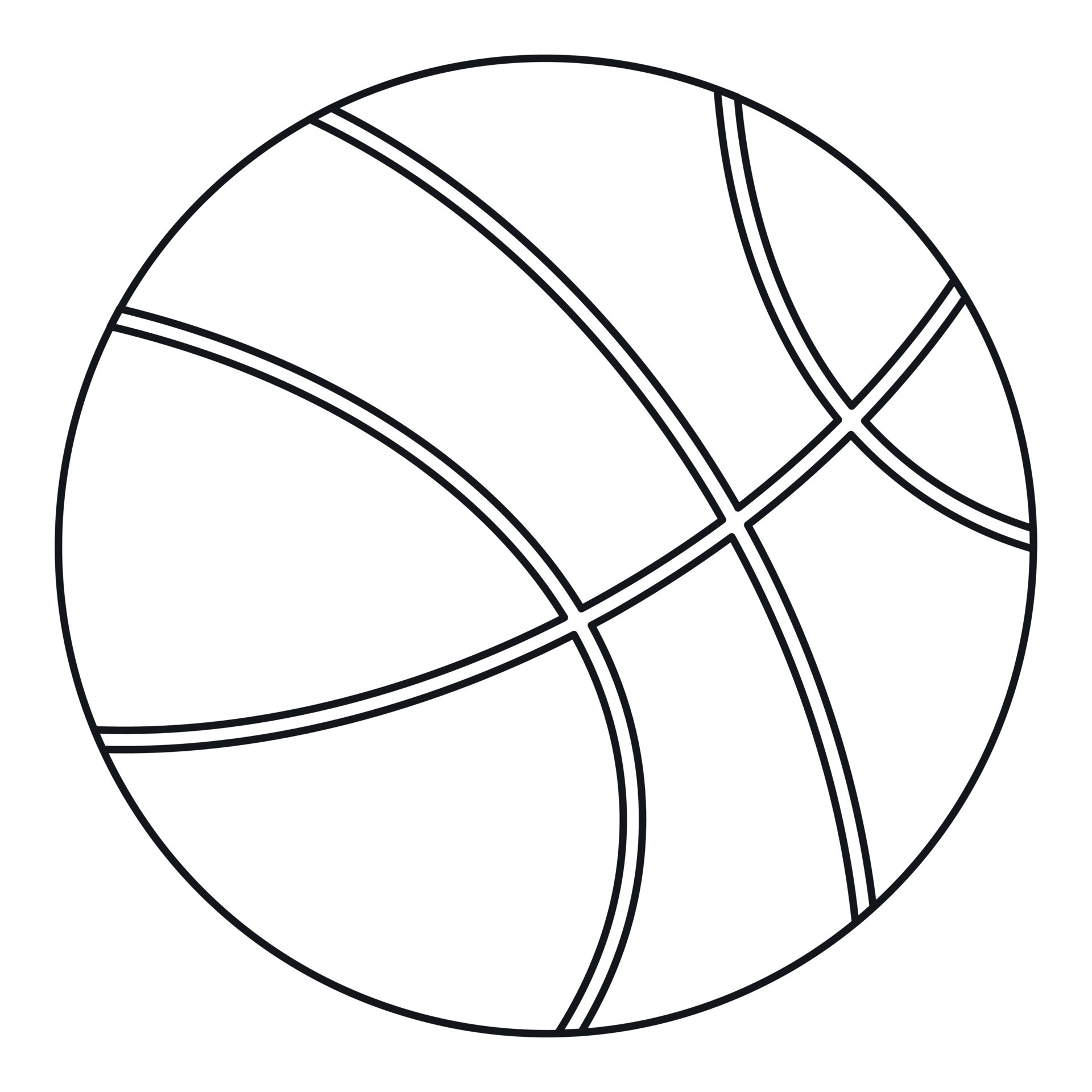 Basketball icon, outline style 15210530 Vector Art at Vecteezy Basketball icon, outline style 15210530 Vector Art at Vecteezy
