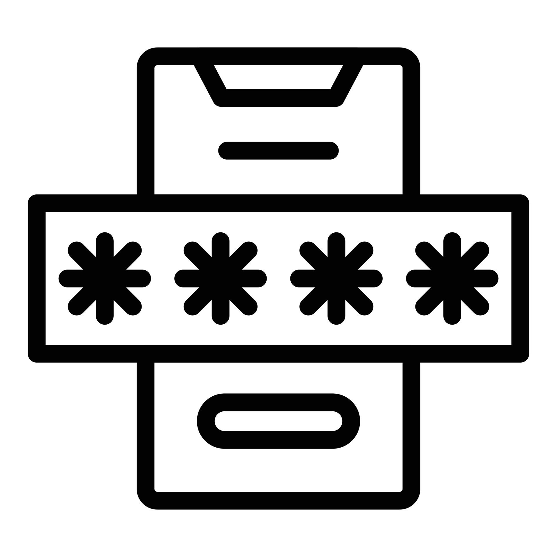 Smartphone Password Icon Outline Vector User Online 15213863 Vector