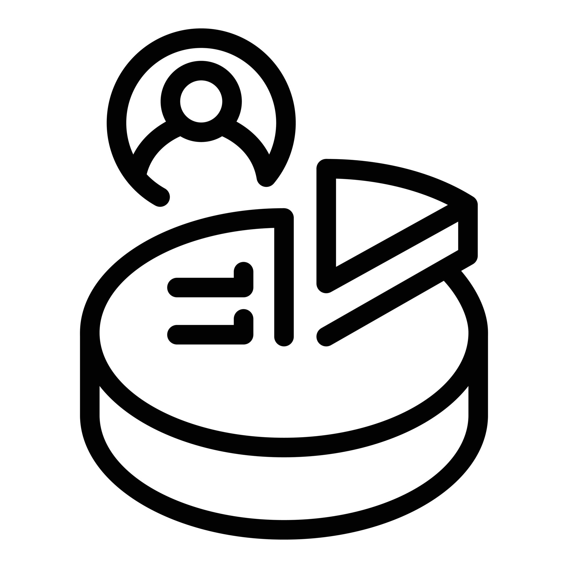 vector de esquema de icono de vacante de gráfico circular. puesto de ... vector de esquema de icono de vacante de gráfico circular. puesto de ...