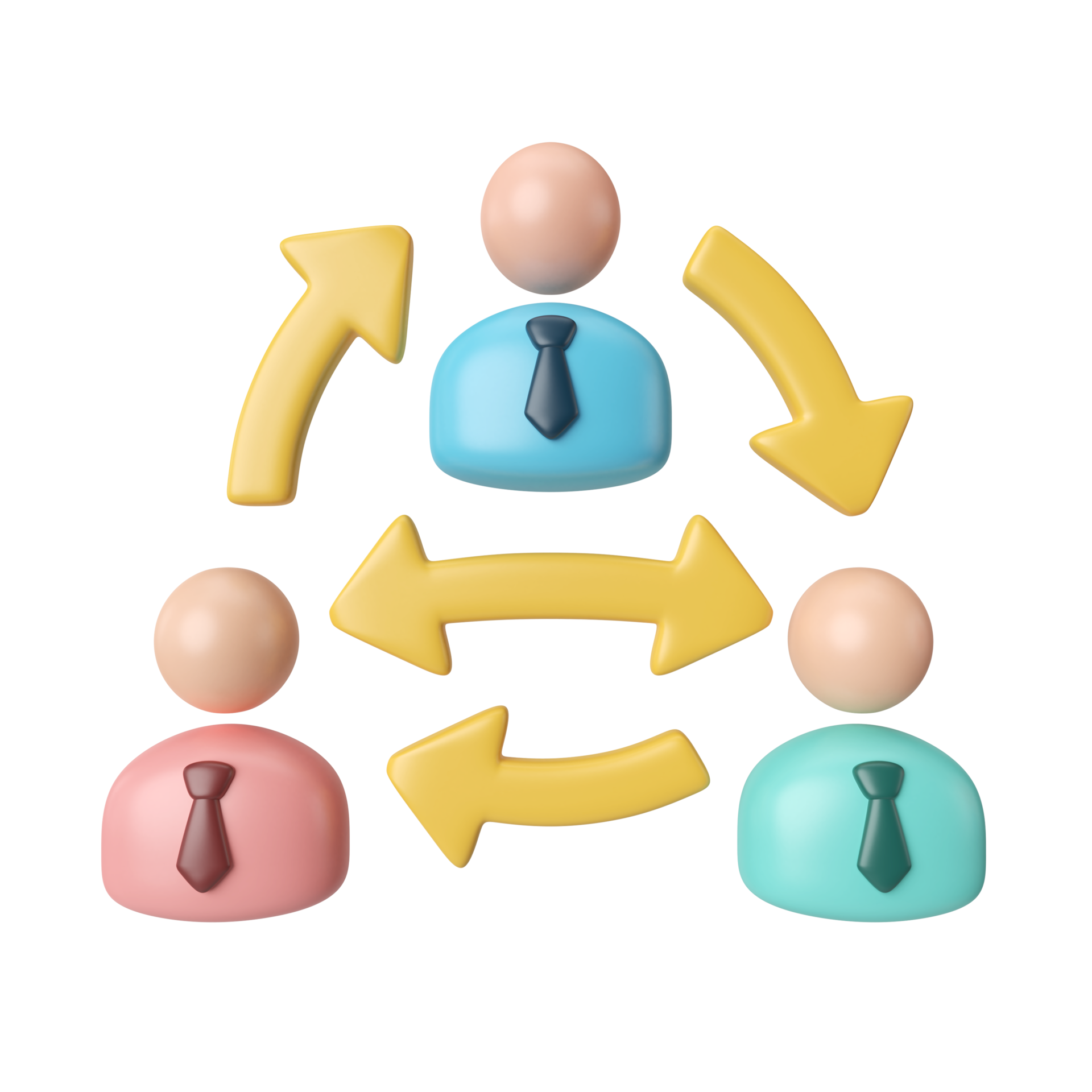 Connection 3D Illustration Icon 15214793 PNG