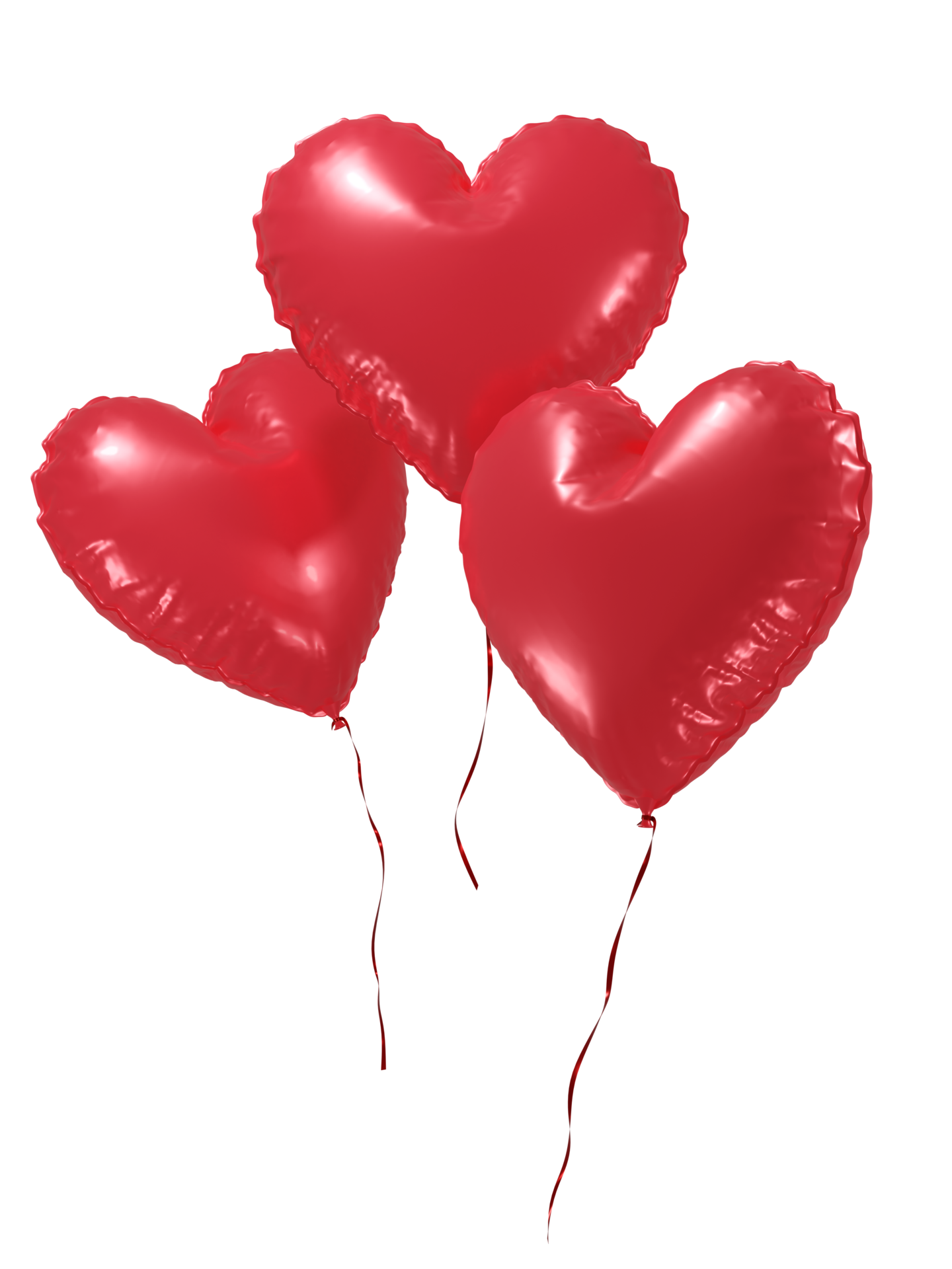 Red heart shaped balloon with ribbon 15215058 PNG Red heart shaped balloon with ribbon 15215058 PNG