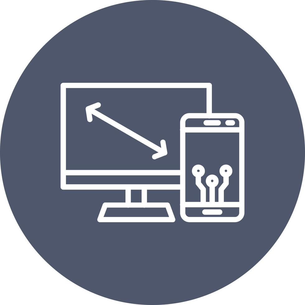 Responsive Design Vector Icon 15216173 Vector Art At Vecteezy
