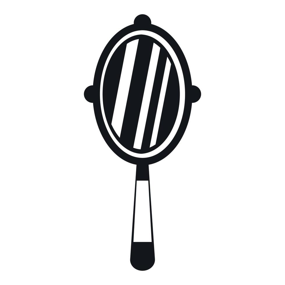 Hand Mirror Icon Simple Style 15217641 Vector Art At Vecteezy