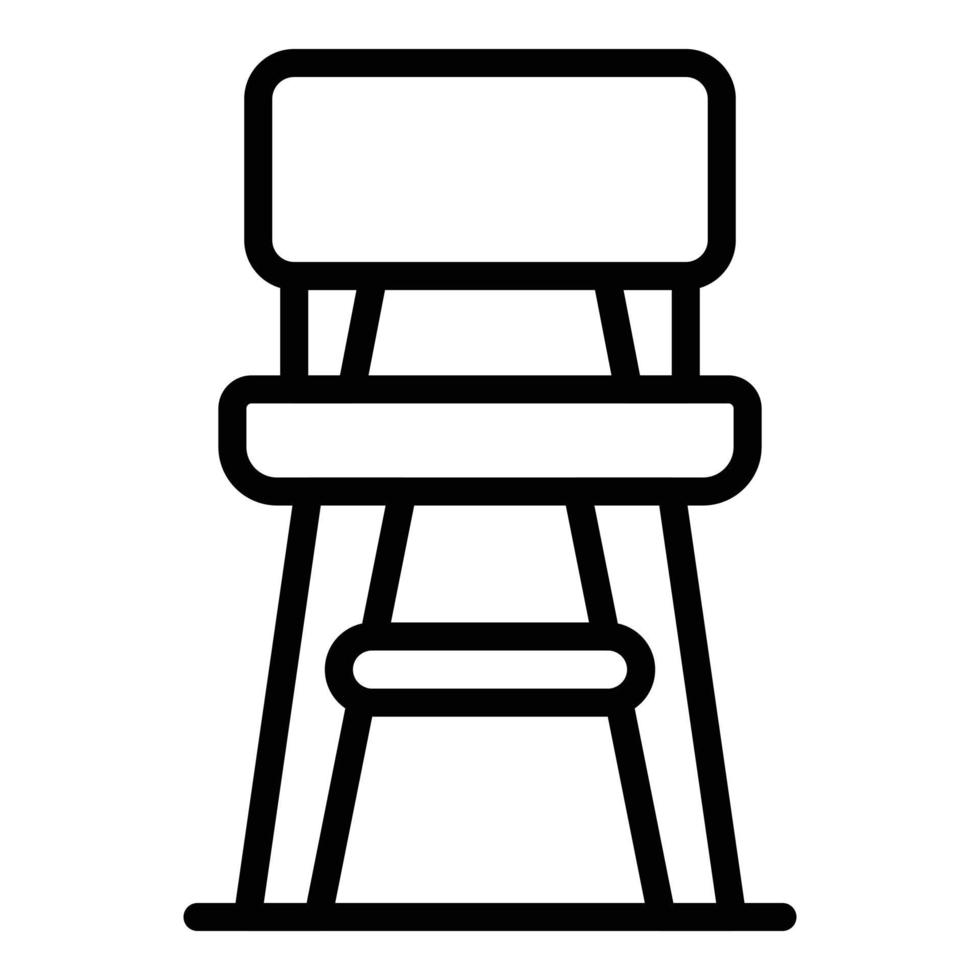 Kitchen chair icon outline vector. Bar stool 15218412 Vector Art at ... Kitchen chair icon outline vector. Bar stool 15218412 Vector Art at ...