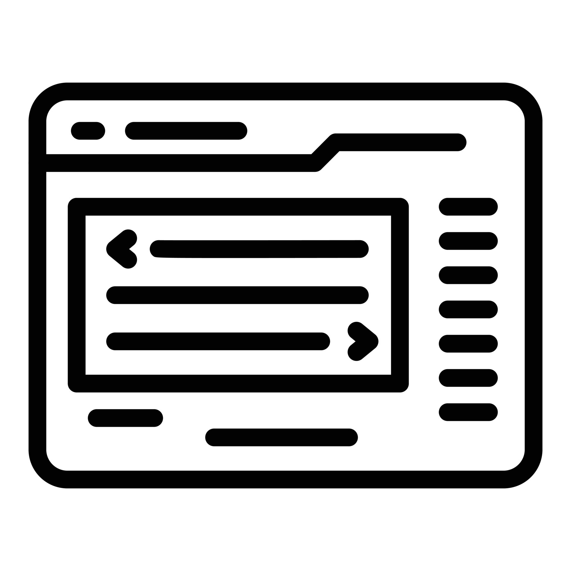 Web work icon outline vector. Software computer 15219002 Vector Art at ...