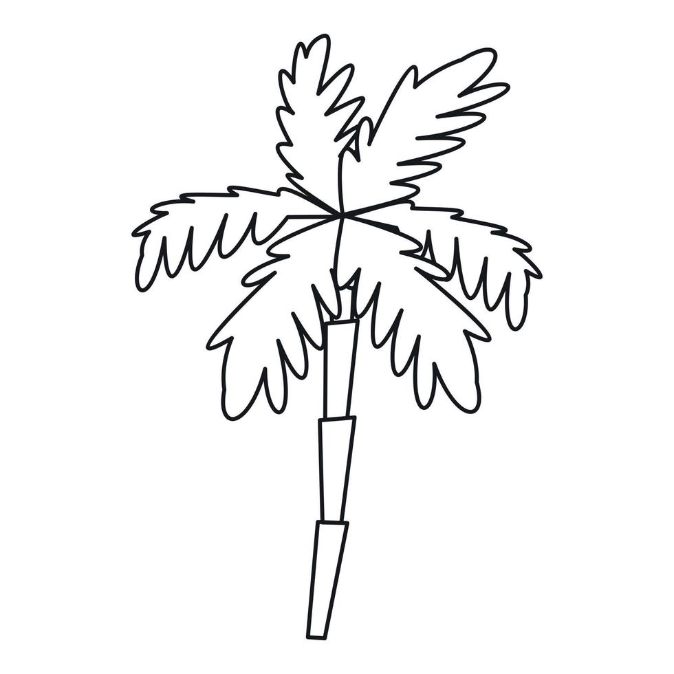 Palm icon, outline style 15221160 Vector Art at Vecteezy Palm icon, outline style 15221160 Vector Art at Vecteezy