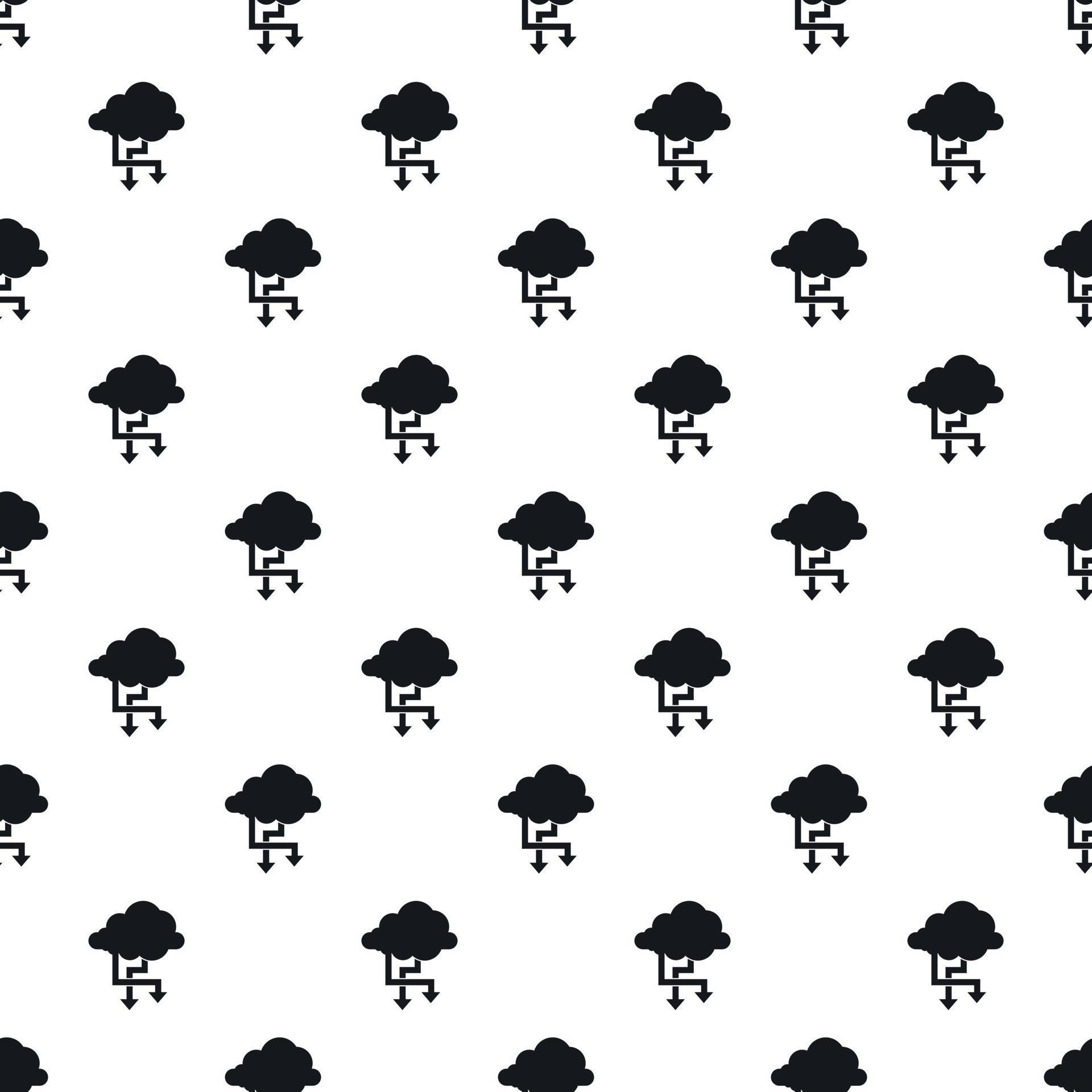 Storing files in cloud pattern, simple style 15222829 Vector Art at ... Storing files in cloud pattern, simple style 15222829 Vector Art at ...