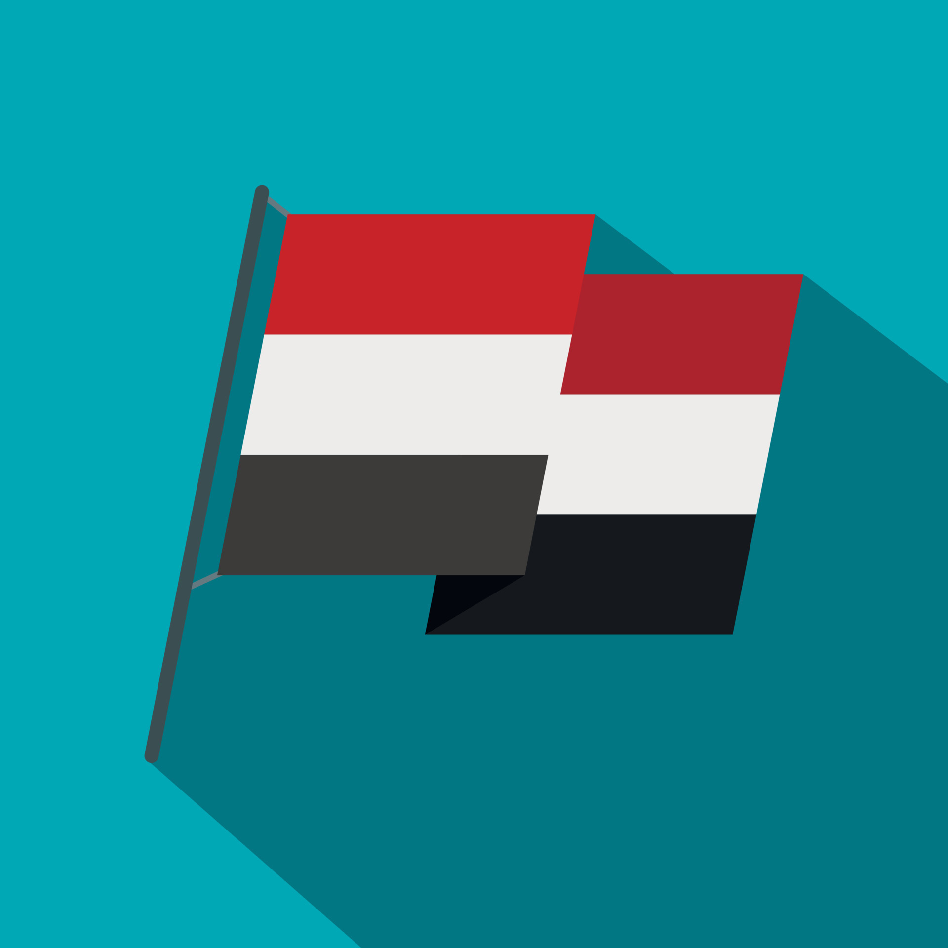Egyptian wavy flag icon, flat style 15223078 Vector Art at Vecteezy Egyptian wavy flag icon, flat style 15223078 Vector Art at Vecteezy