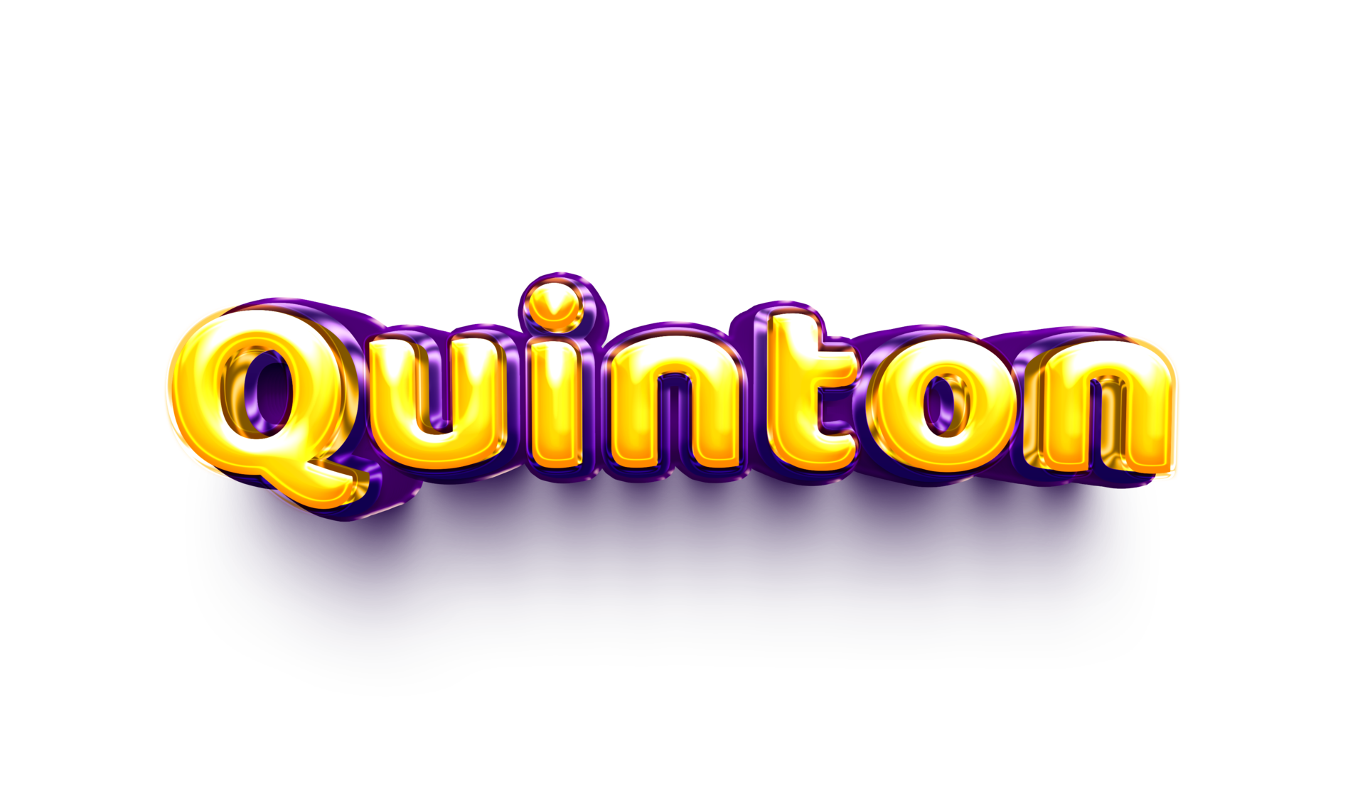 Free names of boy English helium balloon shiny celebration sticker 3d inflated Quinton 15223949 ...