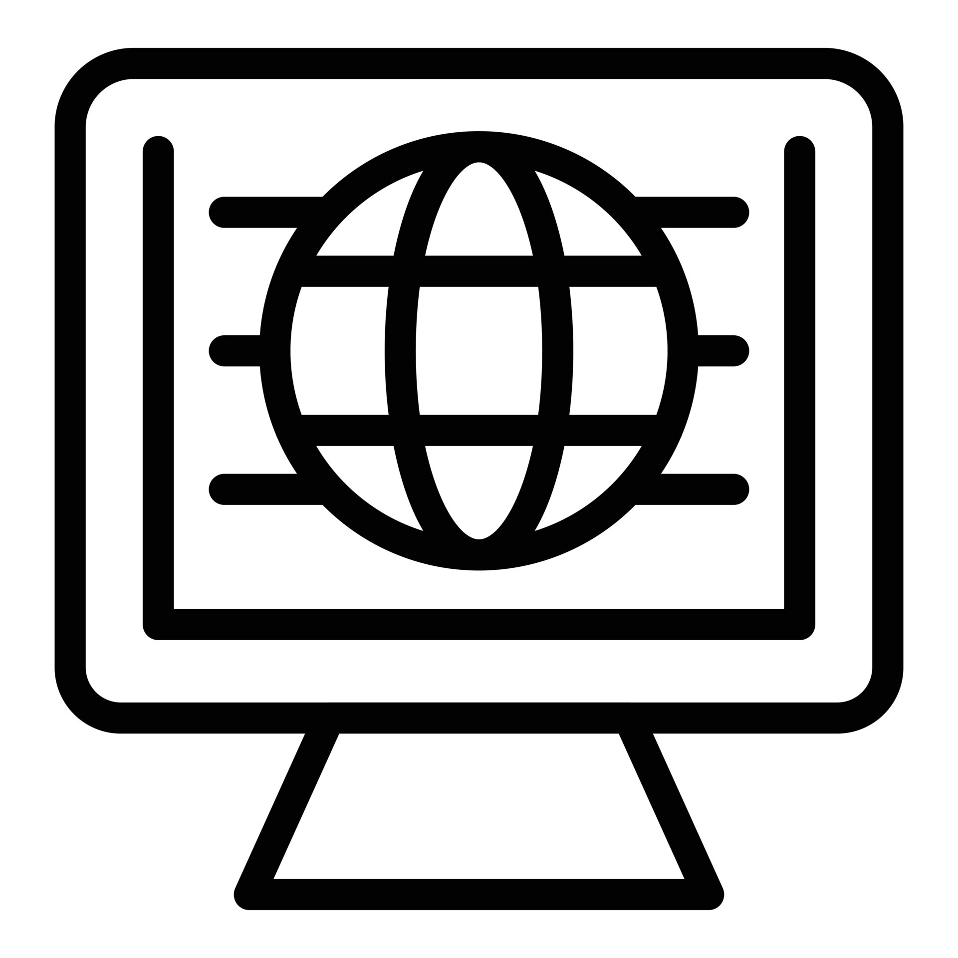 Global web page icon outline vector. Server system 15225703 Vector Art ...