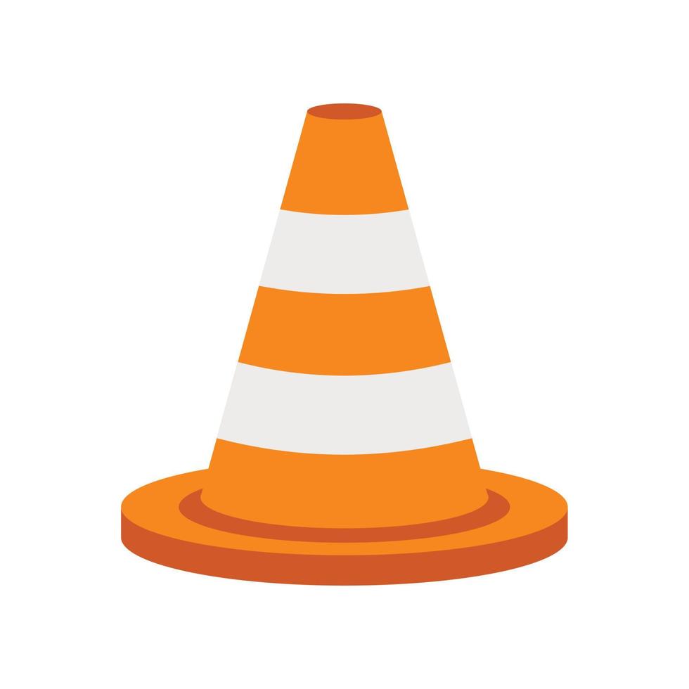 Traffic cone icon, flat style 15228046 Vector Art at Vecteezy Traffic cone icon, flat style 15228046 Vector Art at Vecteezy