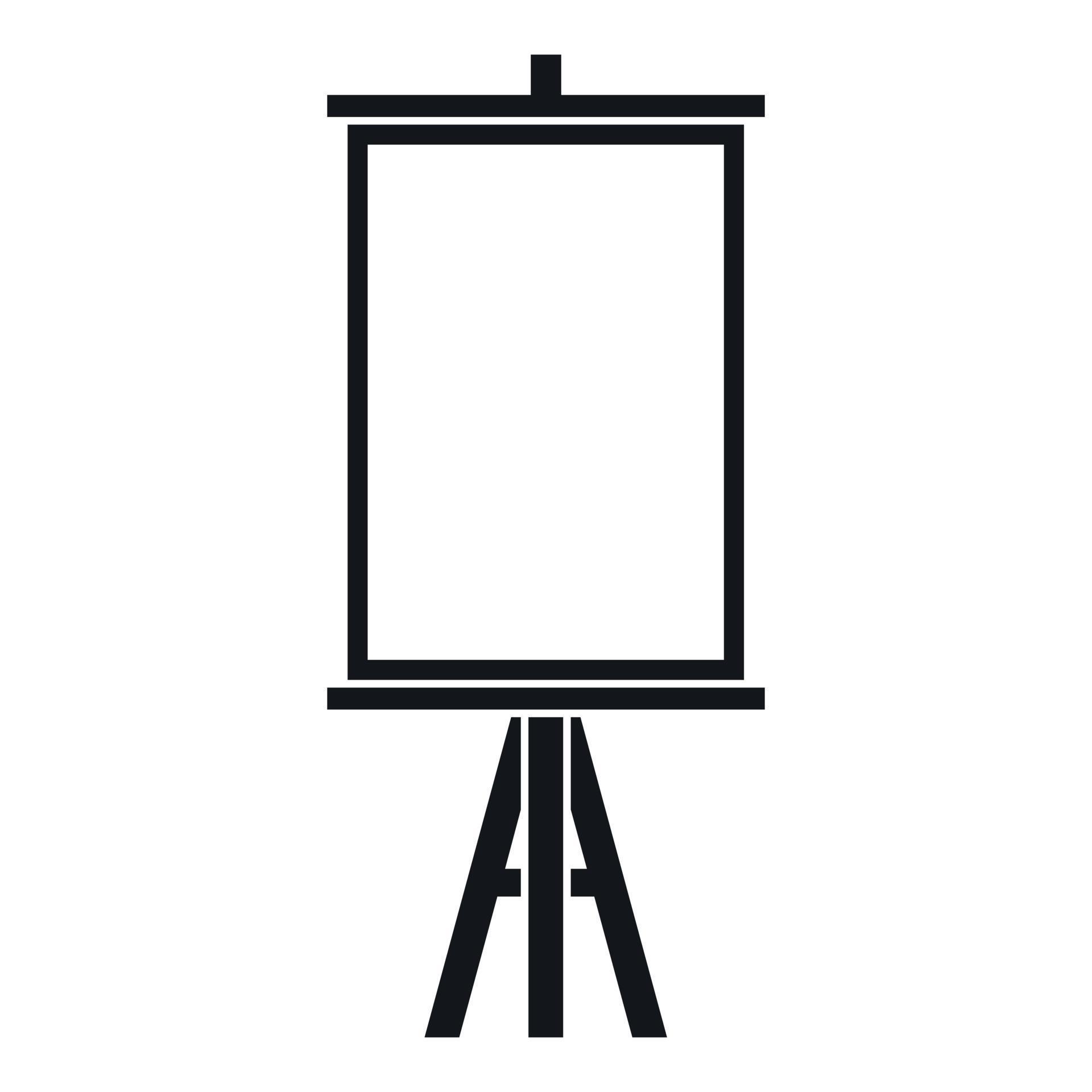 Easel icon, simple style 15228896 Vector Art at Vecteezy