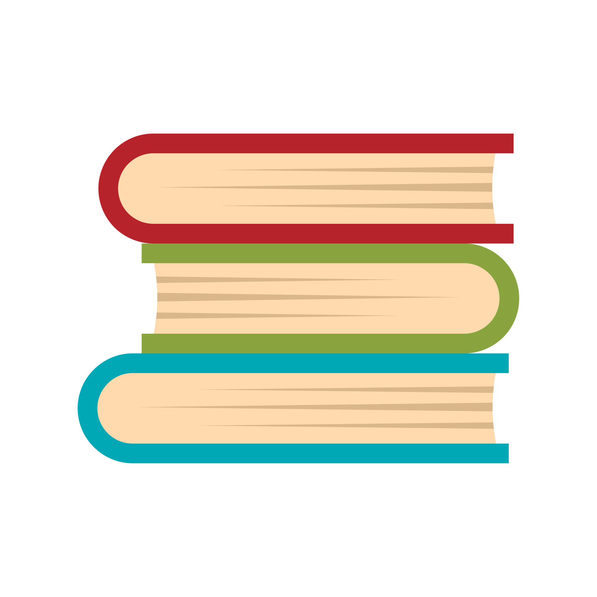 Three tutorial icon, flat style 15229294 Vector Art at Vecteezy