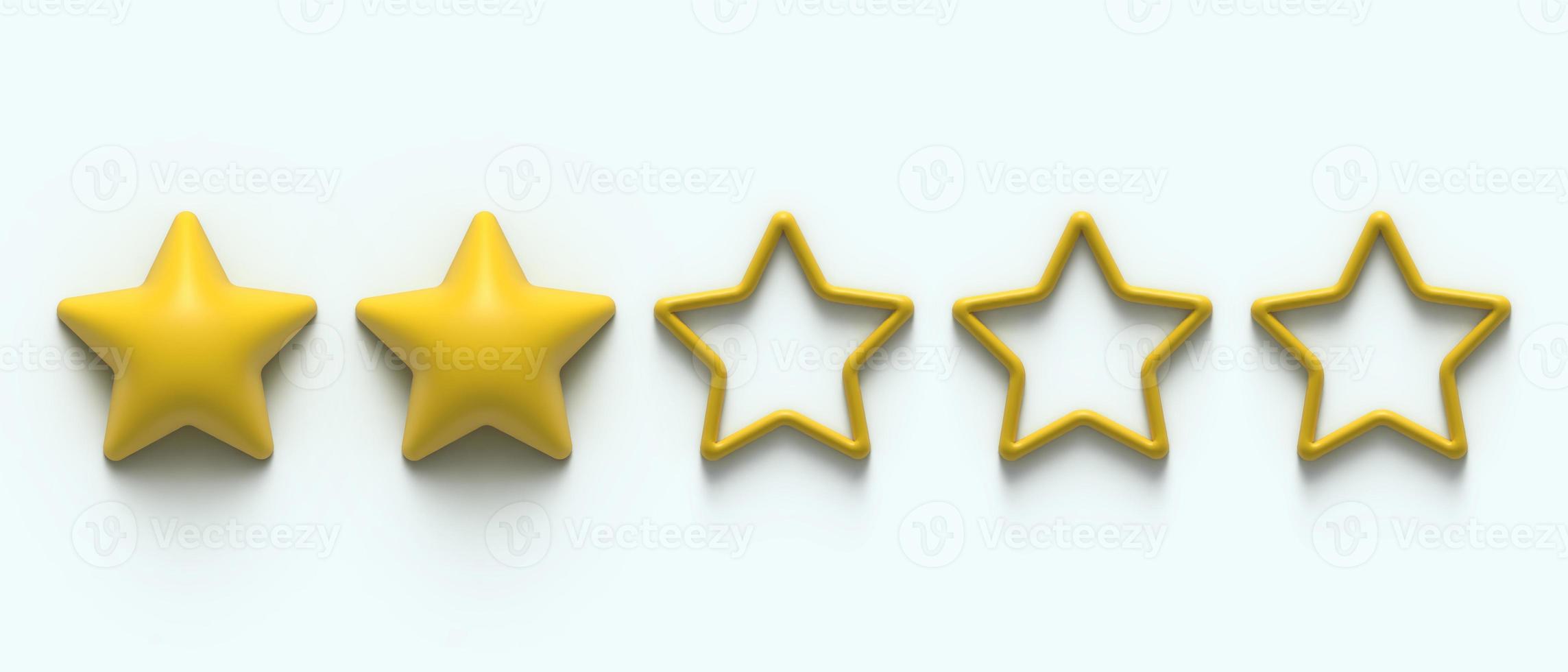 Two gold stars from five. Five 5 star rank sign. Ranking system. 3d ... Two gold stars from five. Five 5 star rank sign. Ranking system. 3d ...