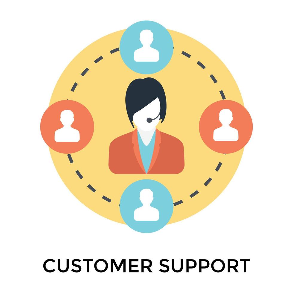 Trendy Customer Support 15234658 Vector Art at Vecteezy Trendy Customer Support 15234658 Vector Art at Vecteezy