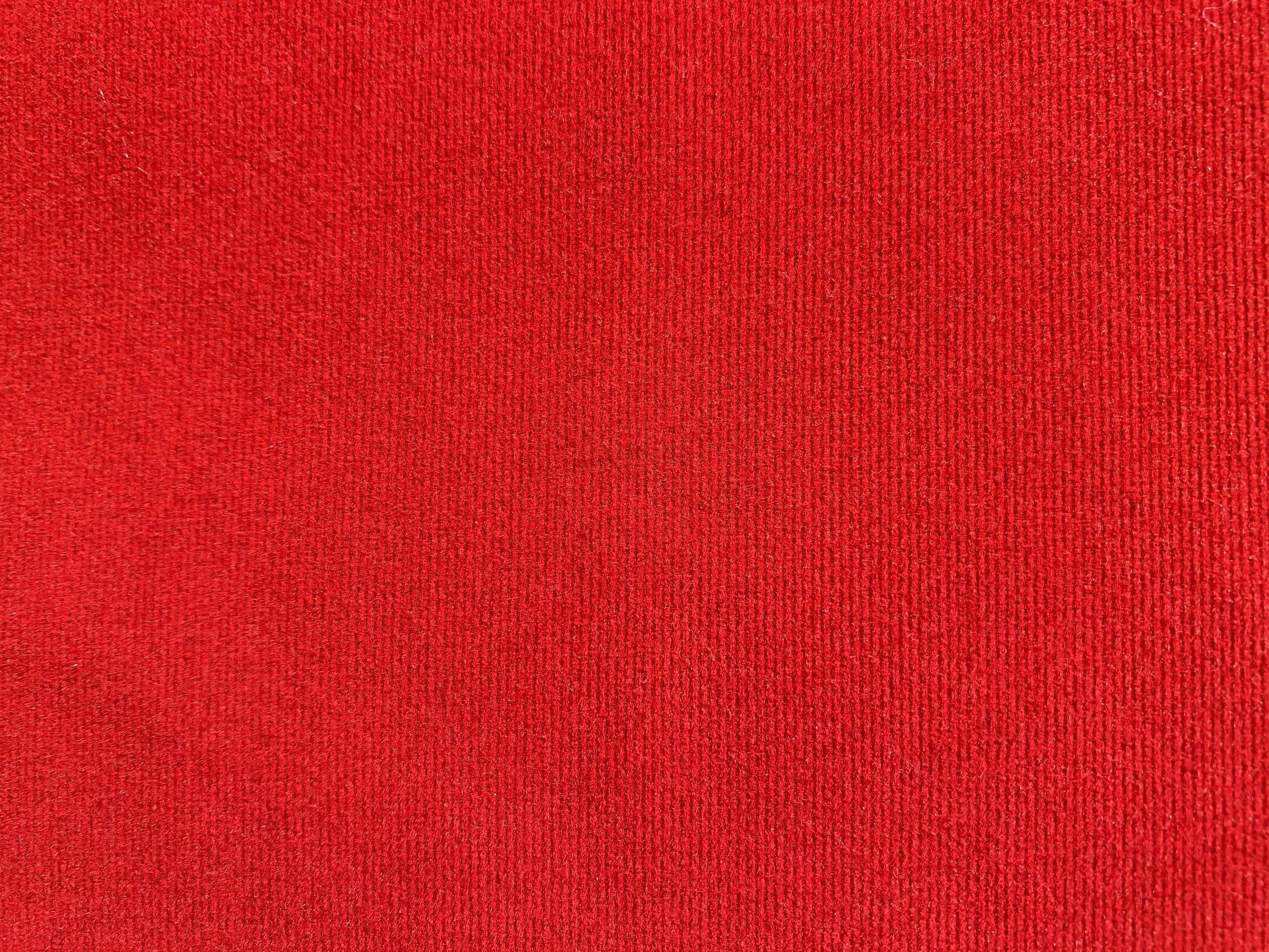Red velvet fabric texture used as background. Empty red fabric ...