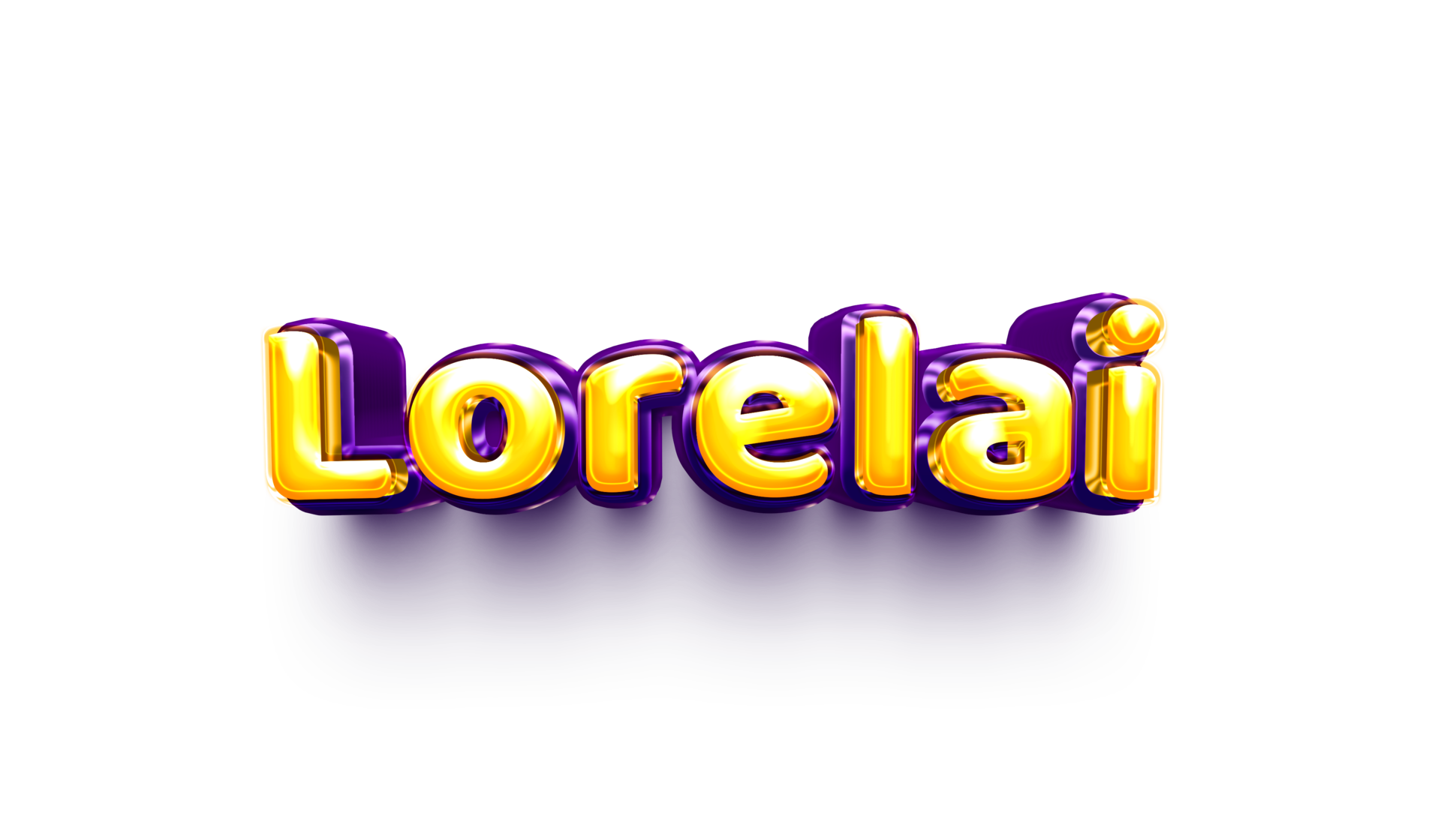 nombres de niñas inglés helio globo brillante celebración pegatina 3d inflado lorelai 15236291 PNG