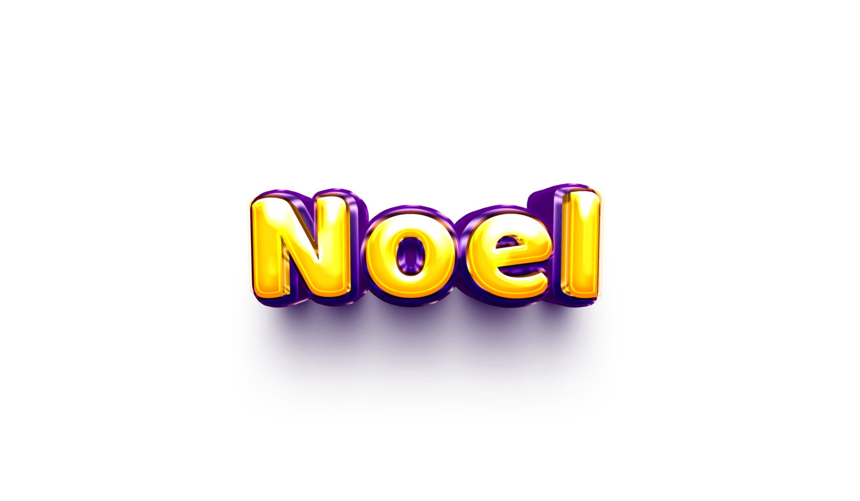 names of boy English helium balloon shiny celebration sticker 3d inflated Noel 15236582 PNG