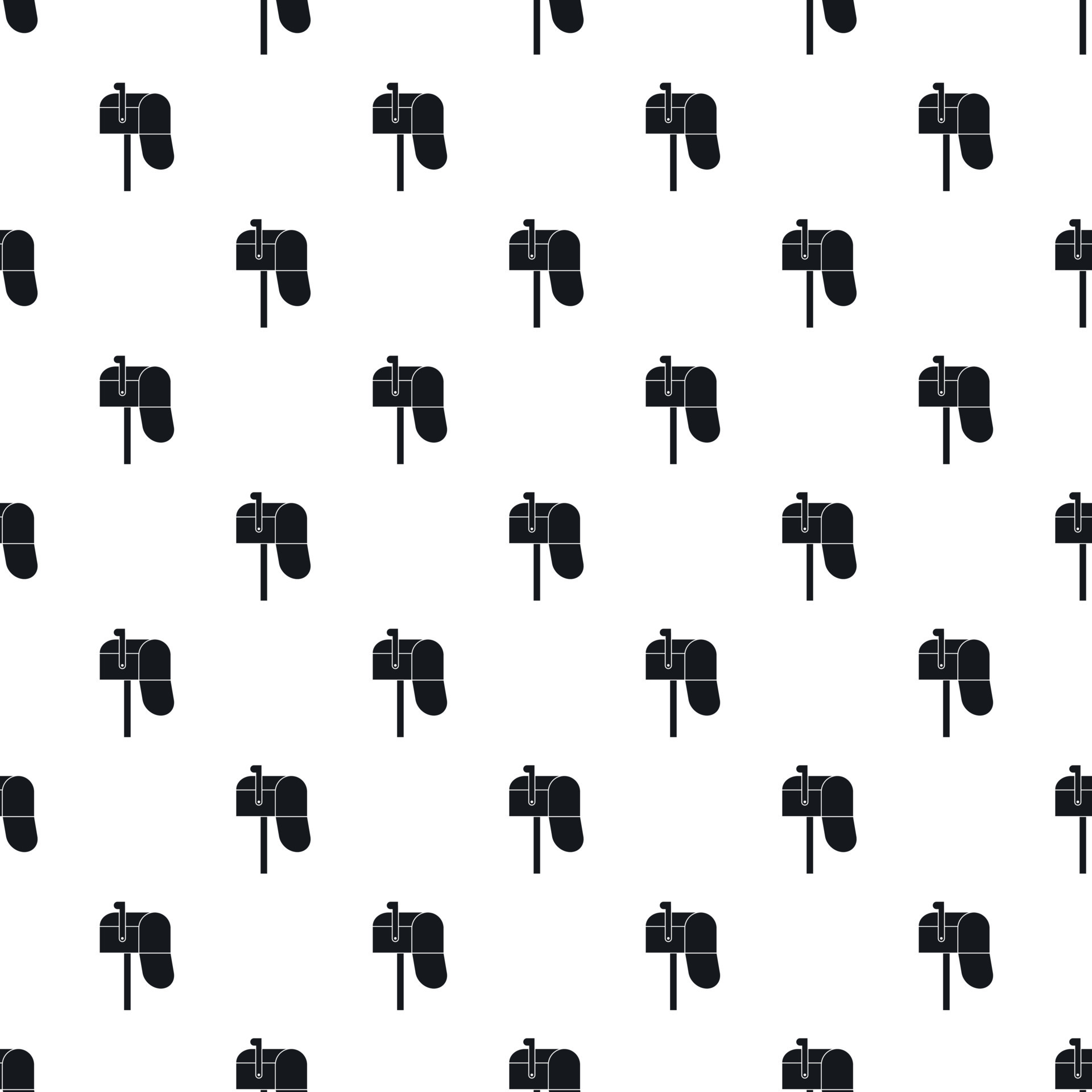 Inbox pattern, simple style 15237064 Vector Art at Vecteezy