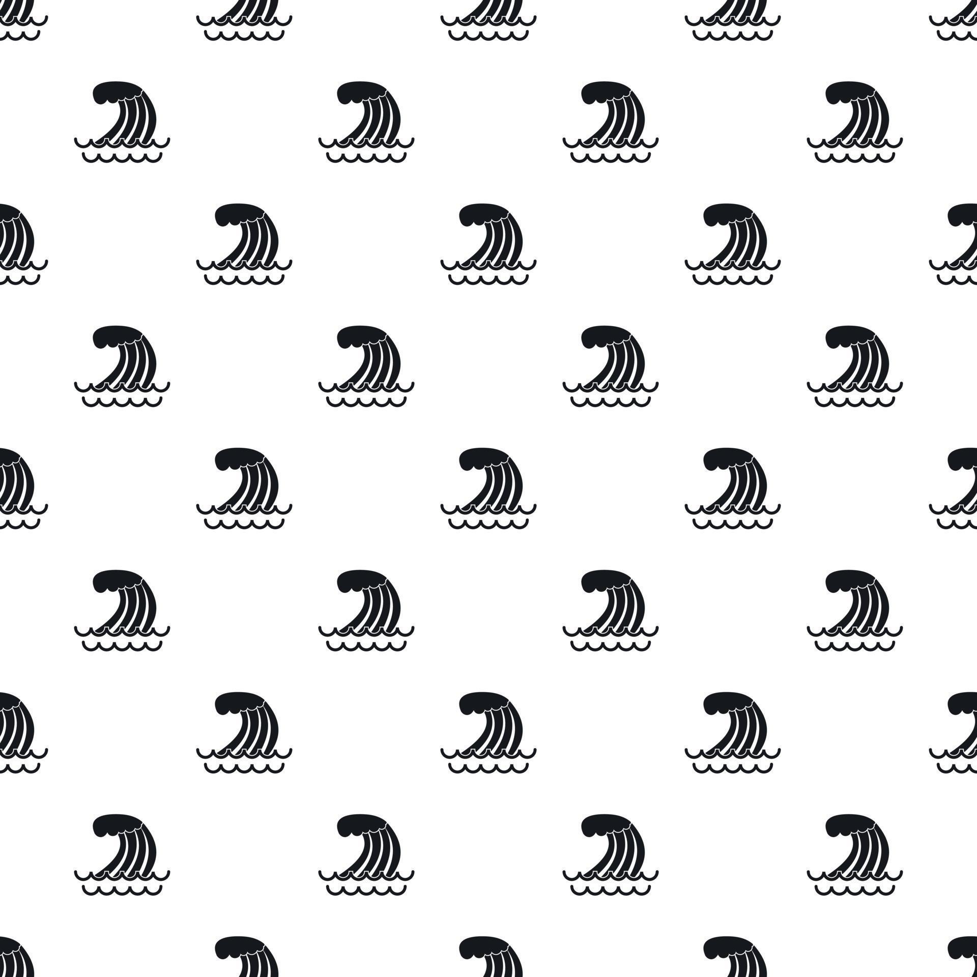 Wave pattern, simple style 15237075 Vector Art at Vecteezy