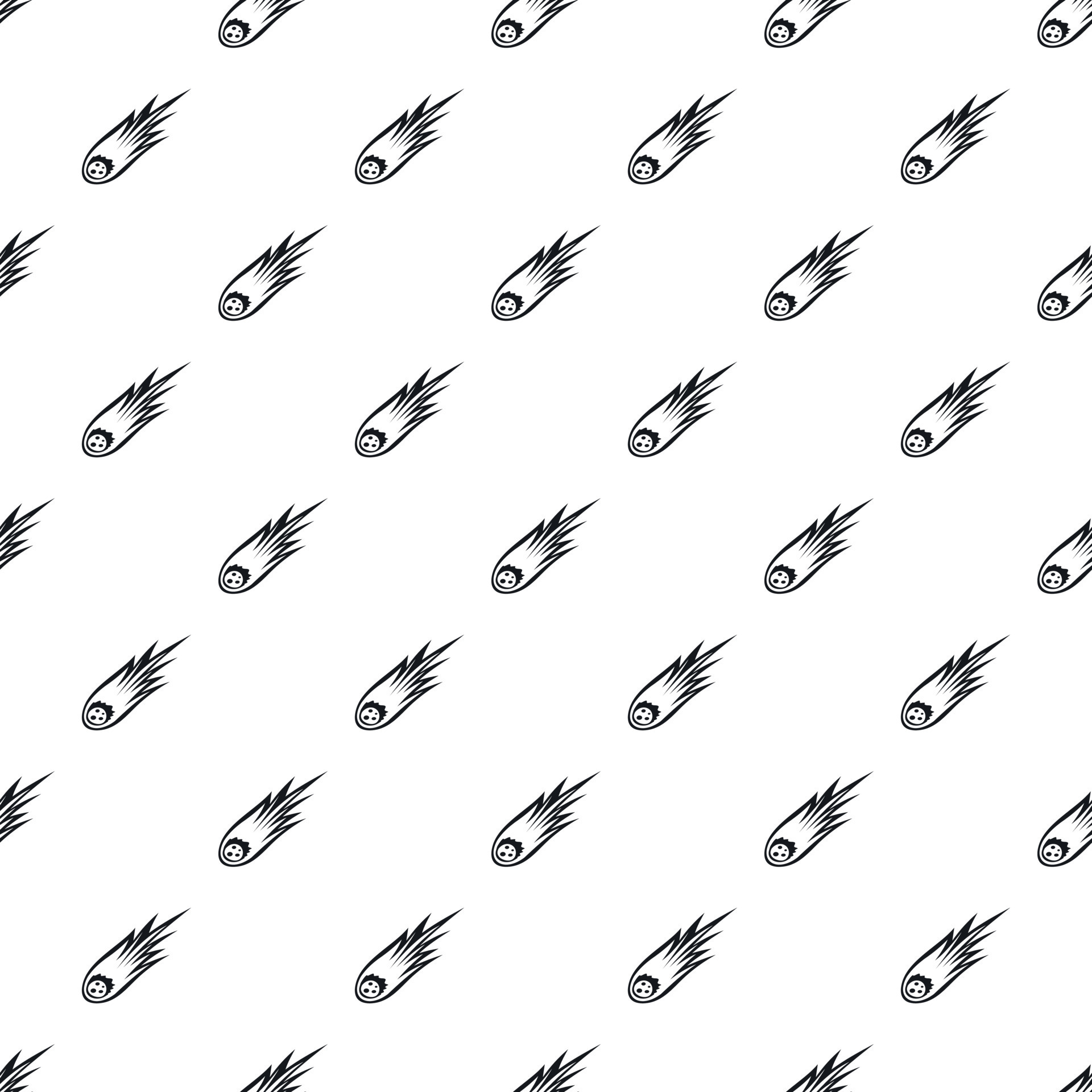 Comet pattern, simple style 15237080 Vector Art at Vecteezy