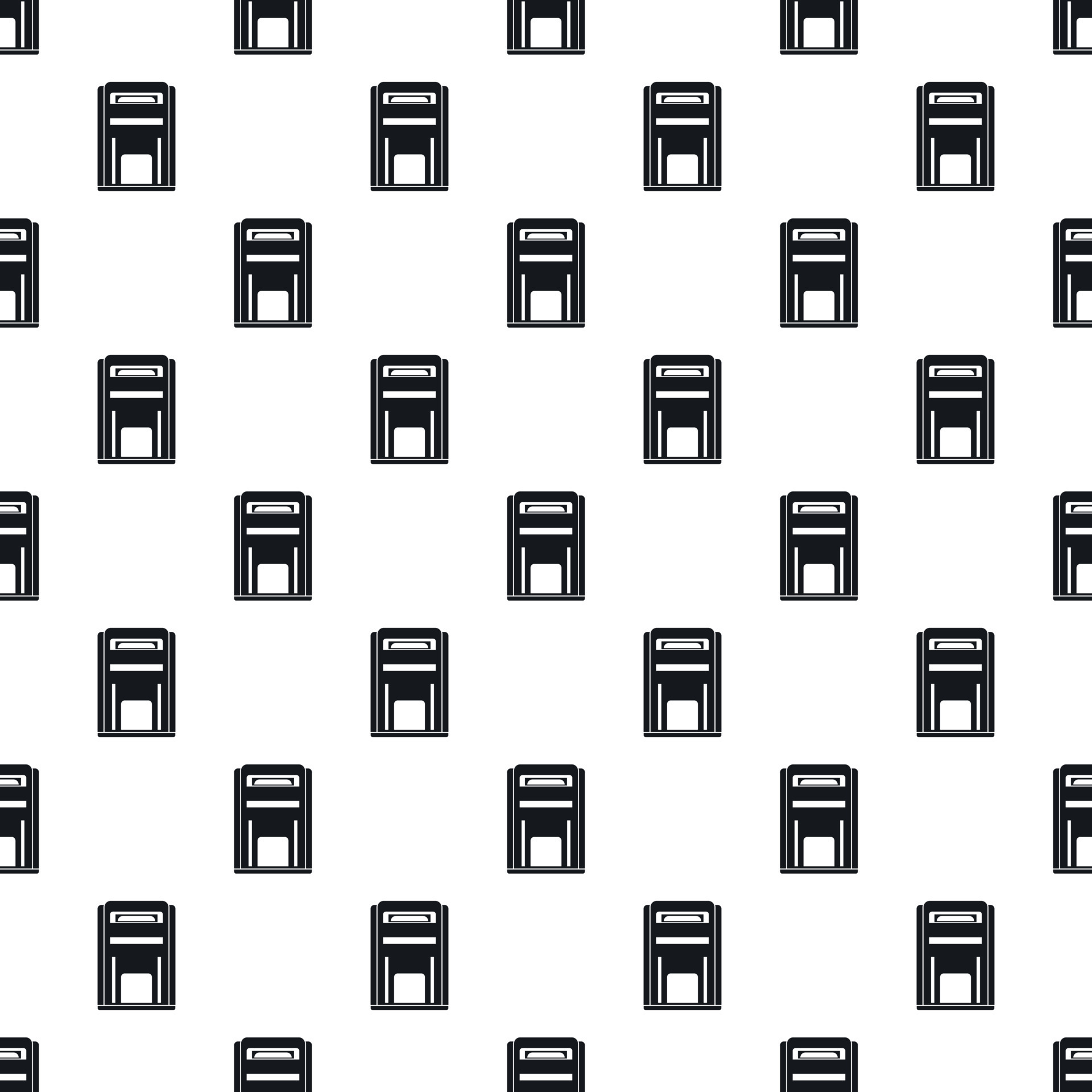 Big inbox pattern, simple style 15237100 Vector Art at Vecteezy