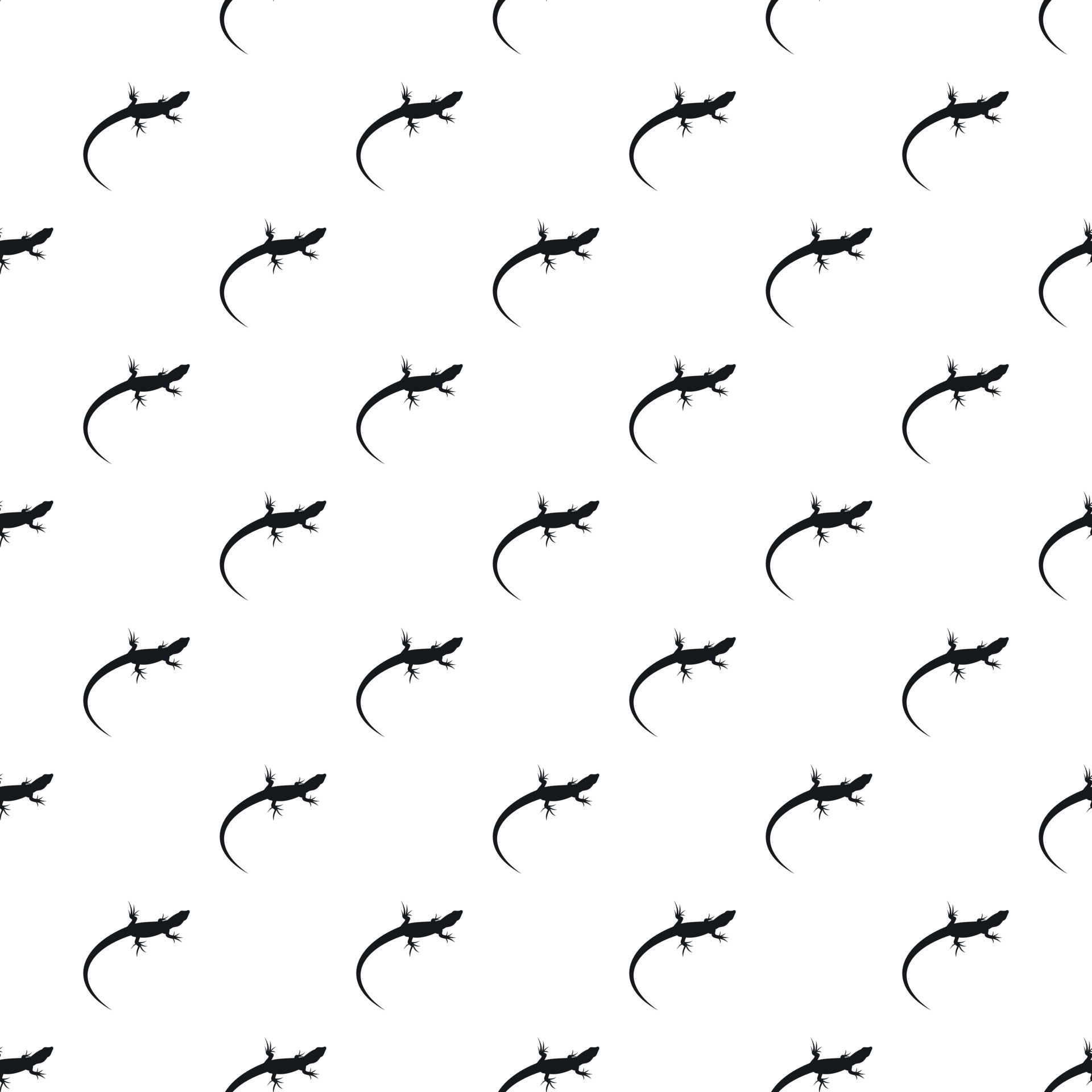 Small lizard pattern, simple style 15239482 Vector Art at Vecteezy