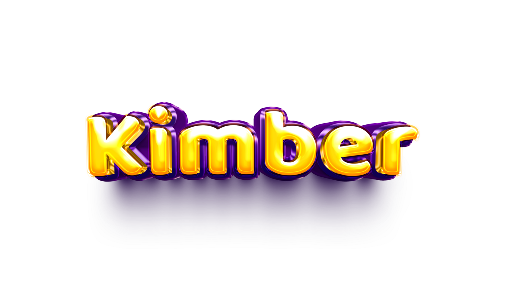 Names Of Girls English Helium Balloon Shiny Celebration Sticker 3d