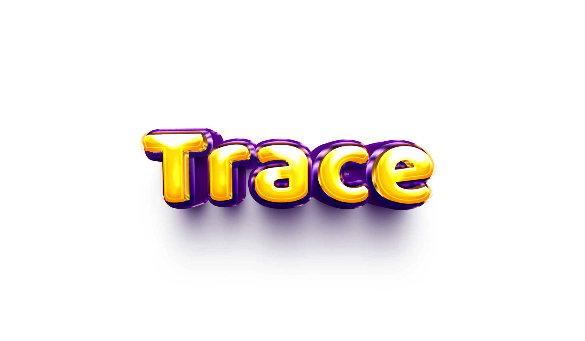 names of boys English helium balloon shiny celebration sticker 3d inflated Trace 15241098 PNG