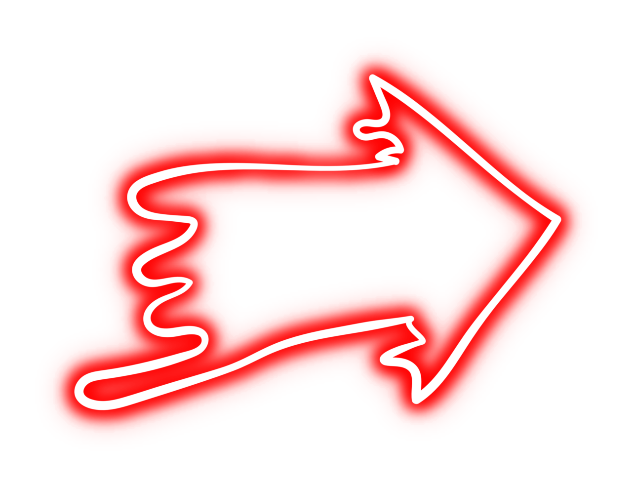flèche néon rougeoyante doodle transparent png 15241240 PNG flèche néon rougeoyante doodle transparent png 15241240 PNG
