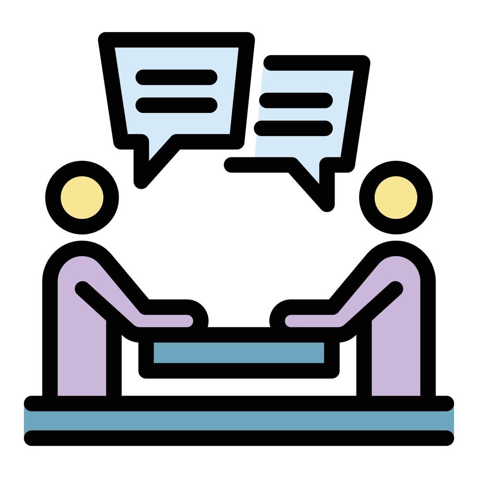Business meeting icon color outline vector 15247015 Vector Art at Vecteezy Business meeting icon color outline vector 15247015 Vector Art at Vecteezy