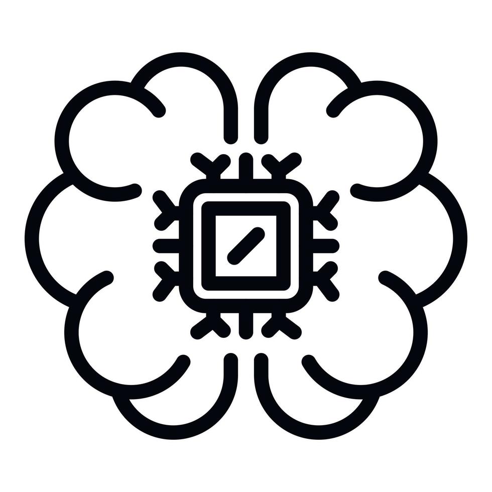System ai brain icon, outline style 15252896 Vector Art at Vecteezy System ai brain icon, outline style 15252896 Vector Art at Vecteezy
