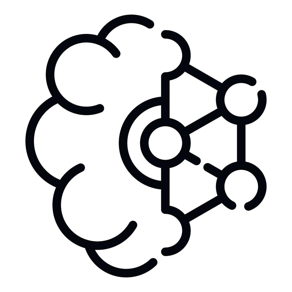 Ai brain icon, outline style 15252910 Vector Art at Vecteezy Ai brain icon, outline style 15252910 Vector Art at Vecteezy