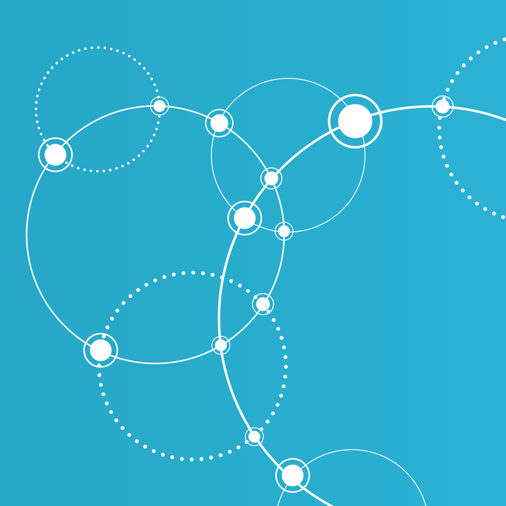 Vector Technology Concept Connected Lines And Dots Network Sign 15258844 Vector Art At Vecteezy