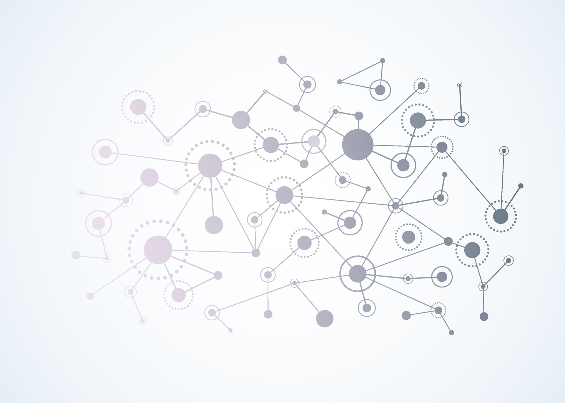 Vector Technology Concept Connected Lines And Dots Network Sign 15258869 Vector Art At Vecteezy